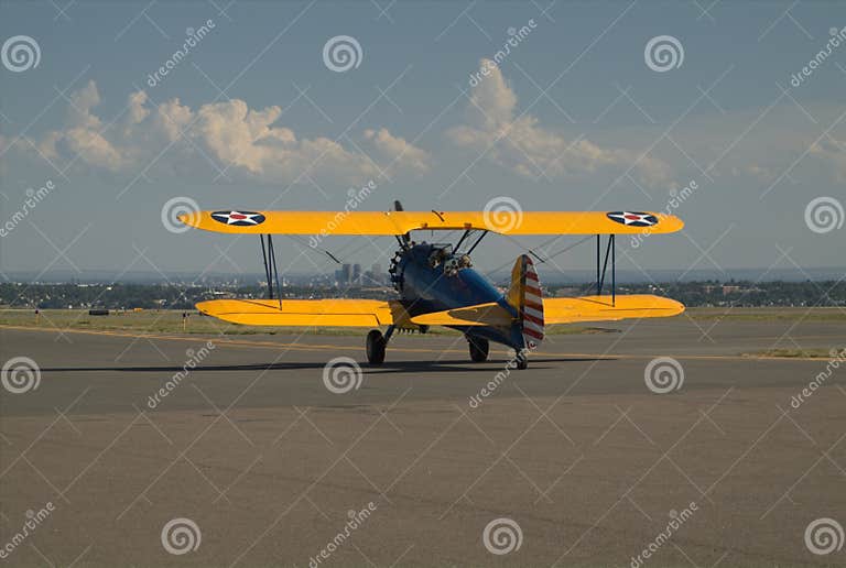 Biplane stock image. Image of range, biplane, cockpit - 10676993