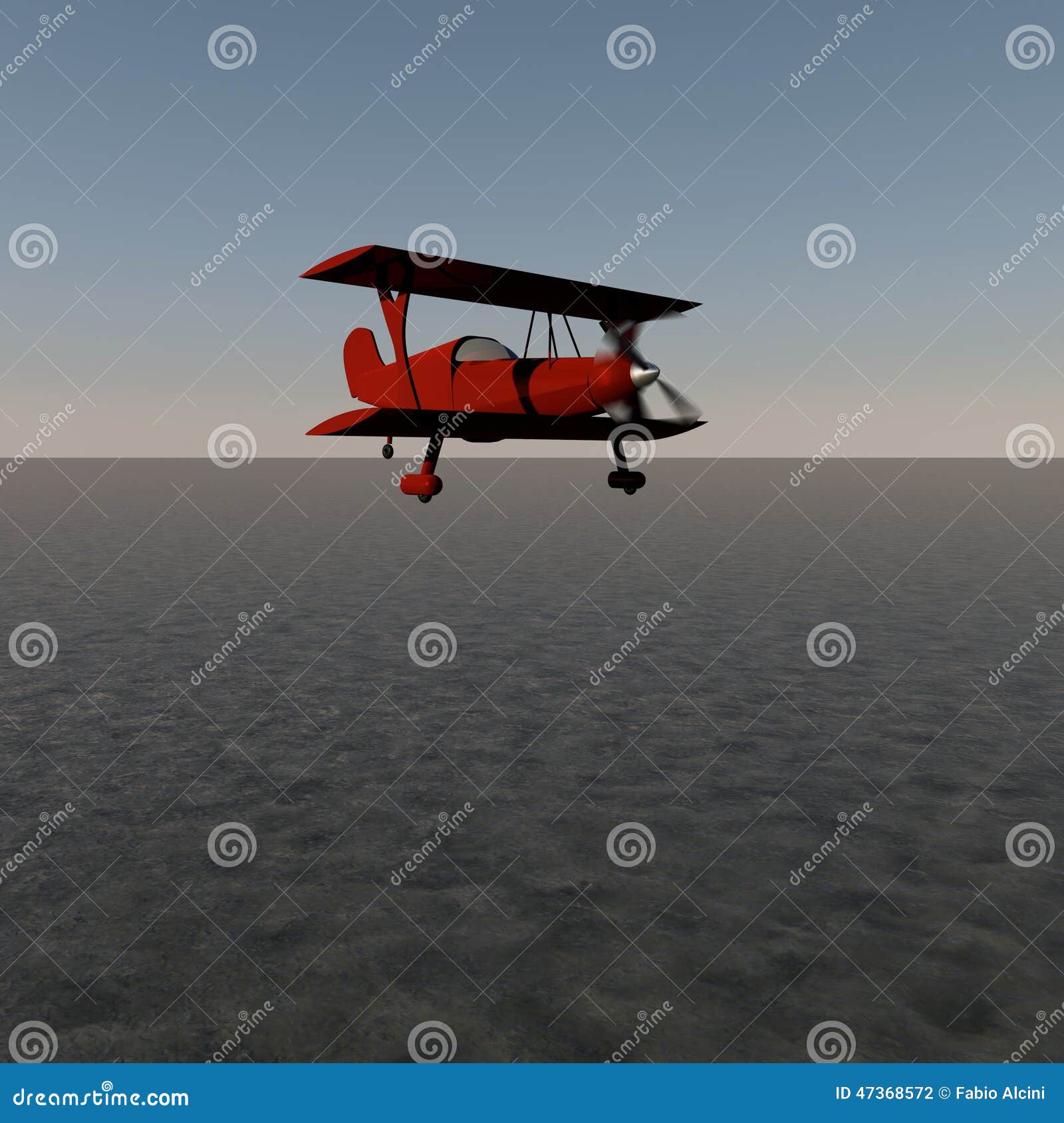 Biplane stock illustration. Illustration of banner, aircraft - 47368572
