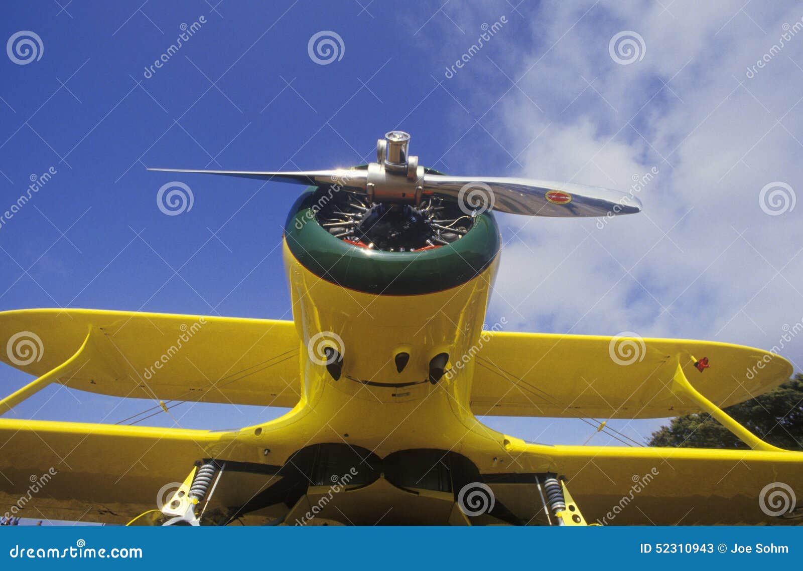 A Biplane in San Francisco, California Editorial Stock Photo - Image of ...