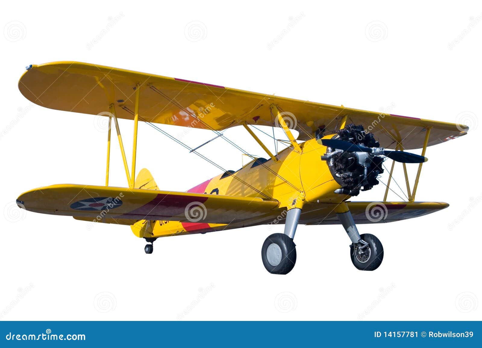 Biplano imagen de archivo. Imagen de aeropuerto, truco - 14157781