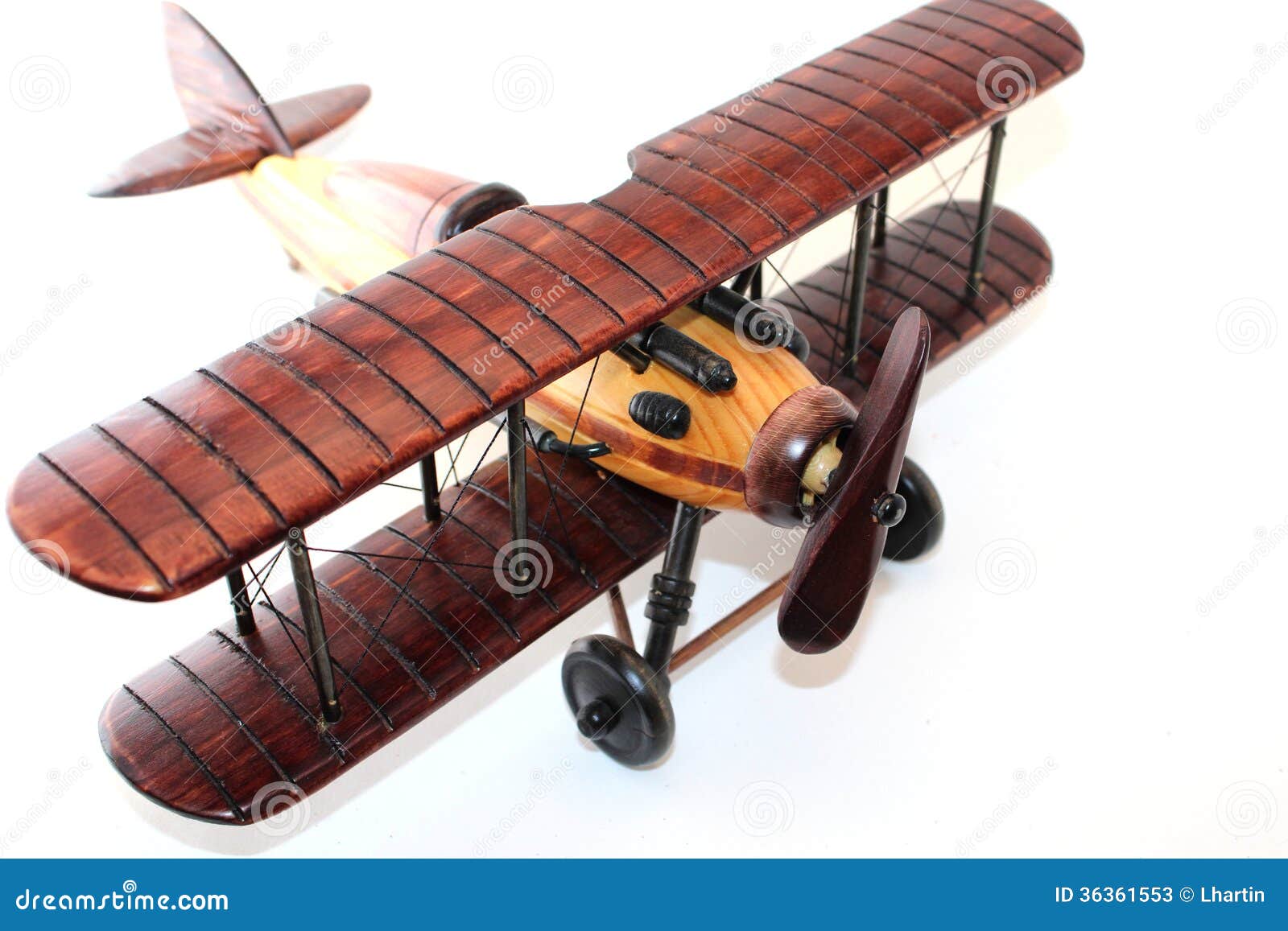 Biplano immagine stock. Immagine di legno, biplano, annata - 36361553