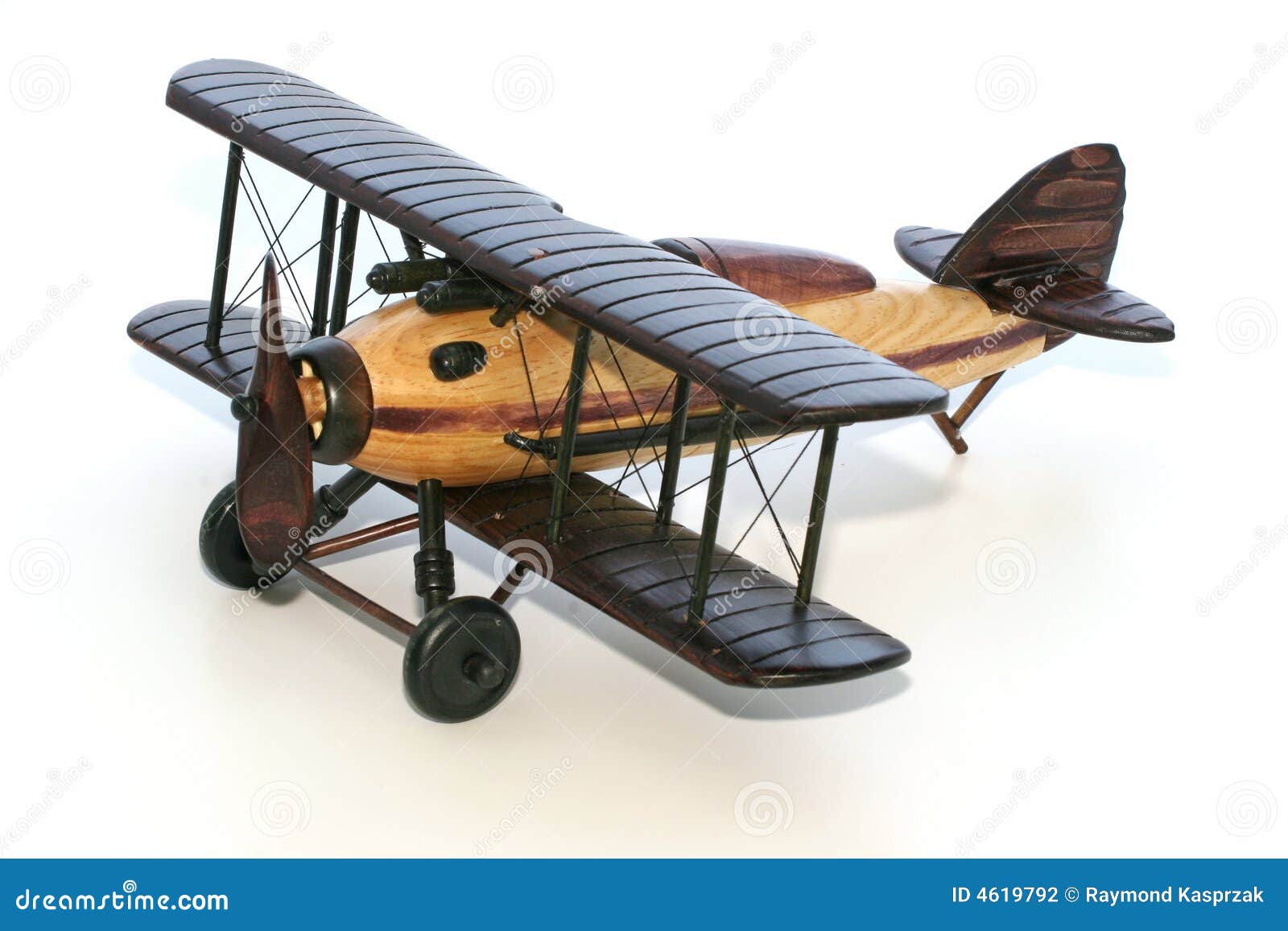 Biplano fotografia stock. Immagine di biplano, elica, modello - 4619792