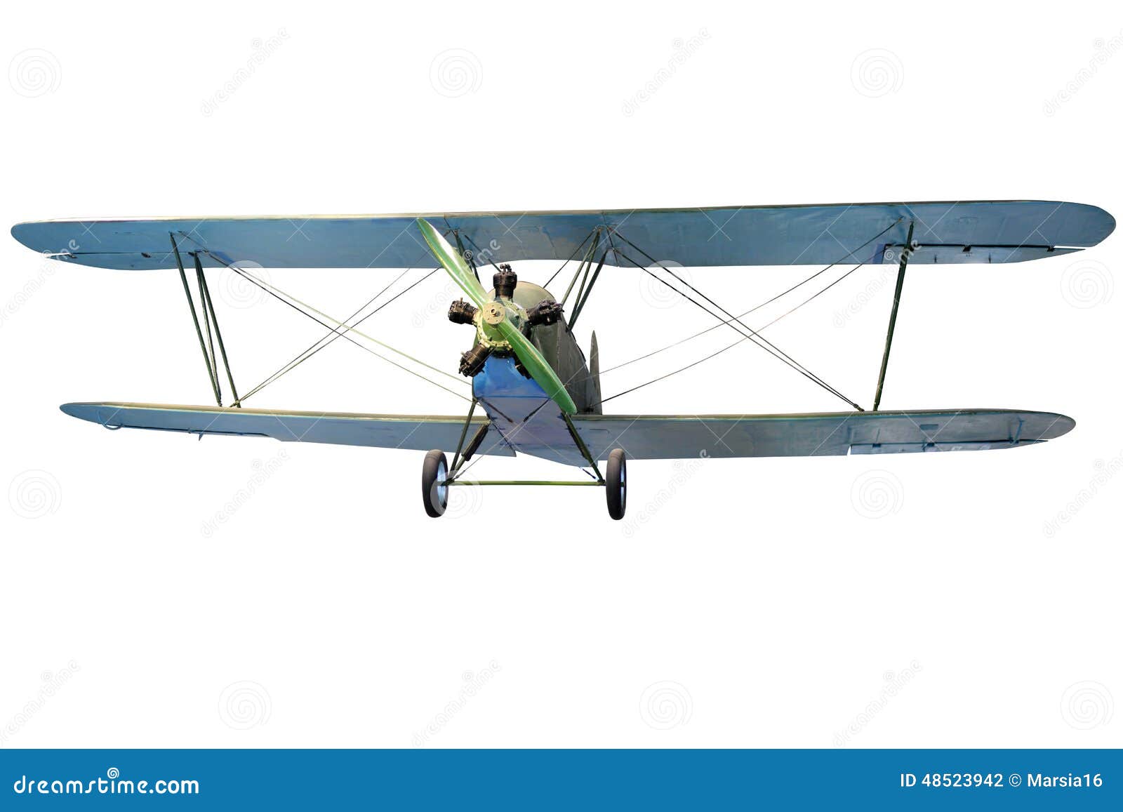 Biplano del vuelo foto de archivo. Imagen de restaurar - 48523942