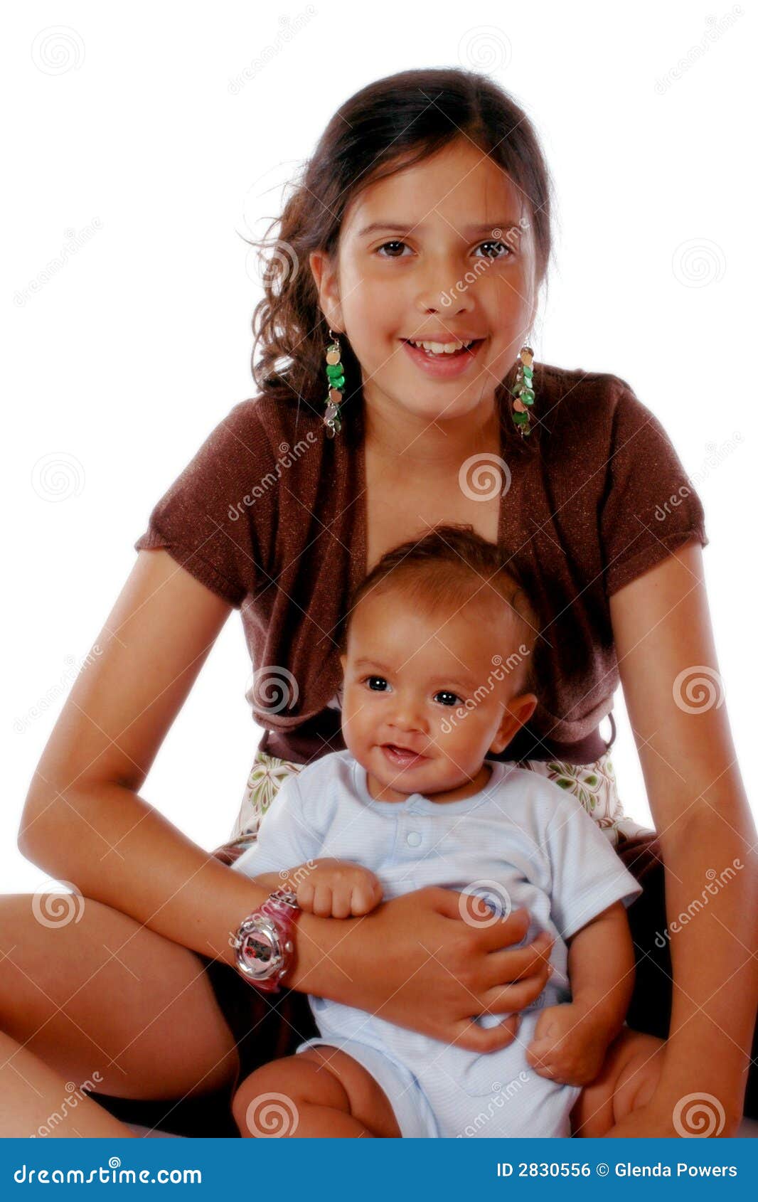Biracial Siblings stock photo. Image of hold, person, preteen - 2830556