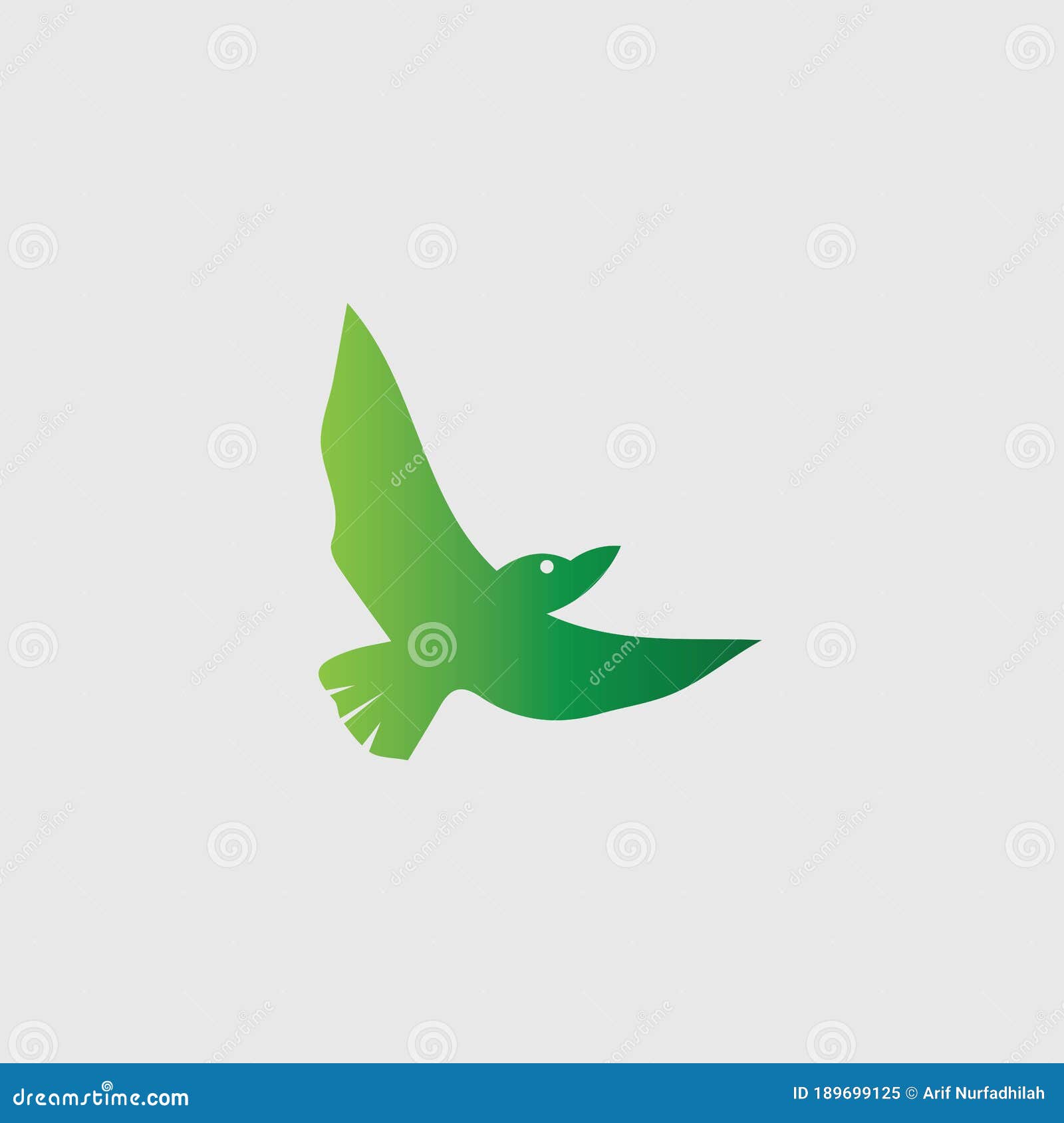 Bird Animal Logo Vector Icon Illustration Stock Vector - Illustration ...
