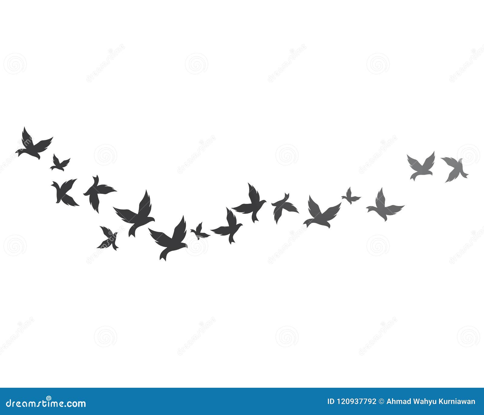 Bird Background Template Vector Stock Vector - Illustration of logo ...
