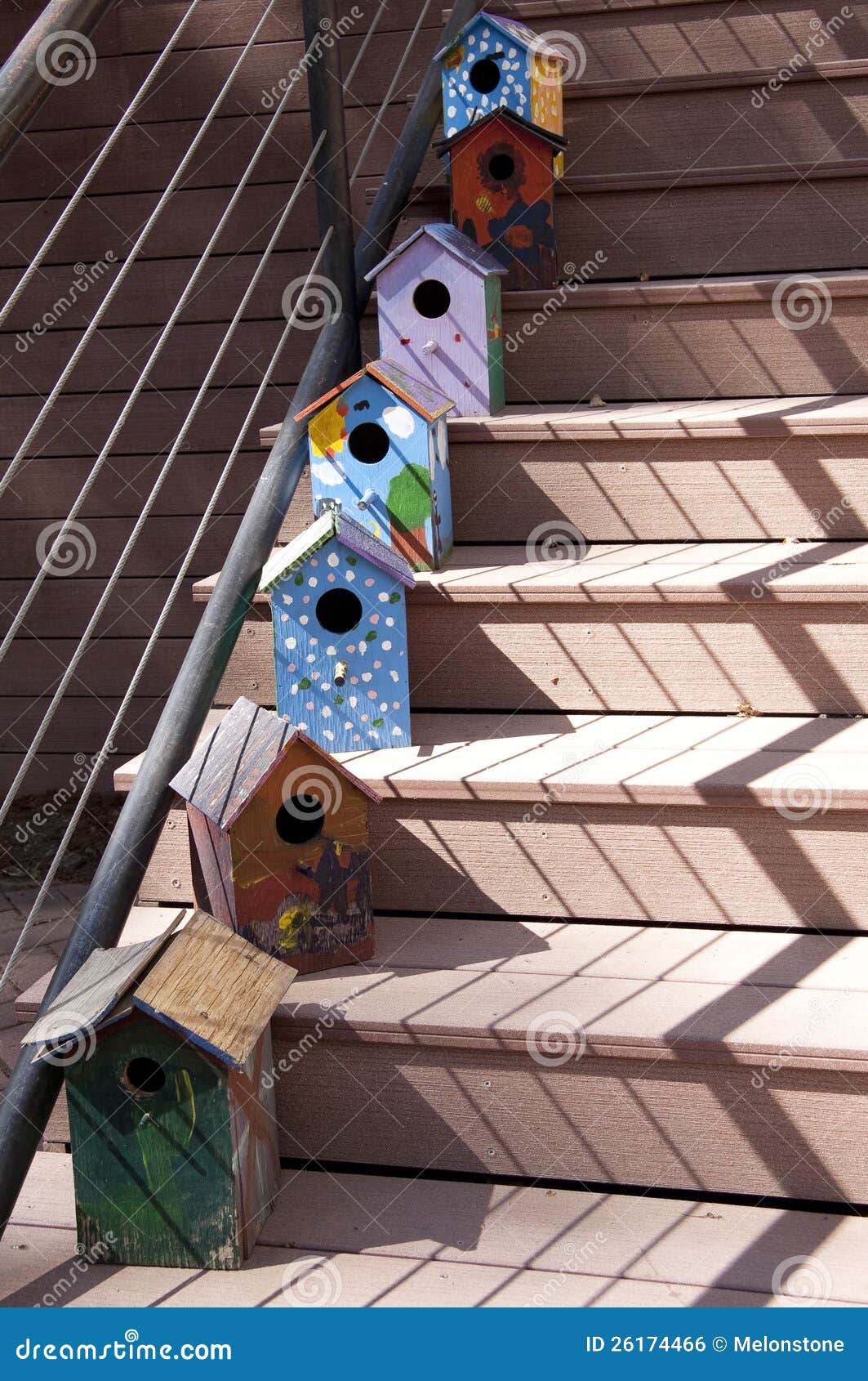 Bat And Bird Boxes Royalty-Free Stock Photography | CartoonDealer.com ...