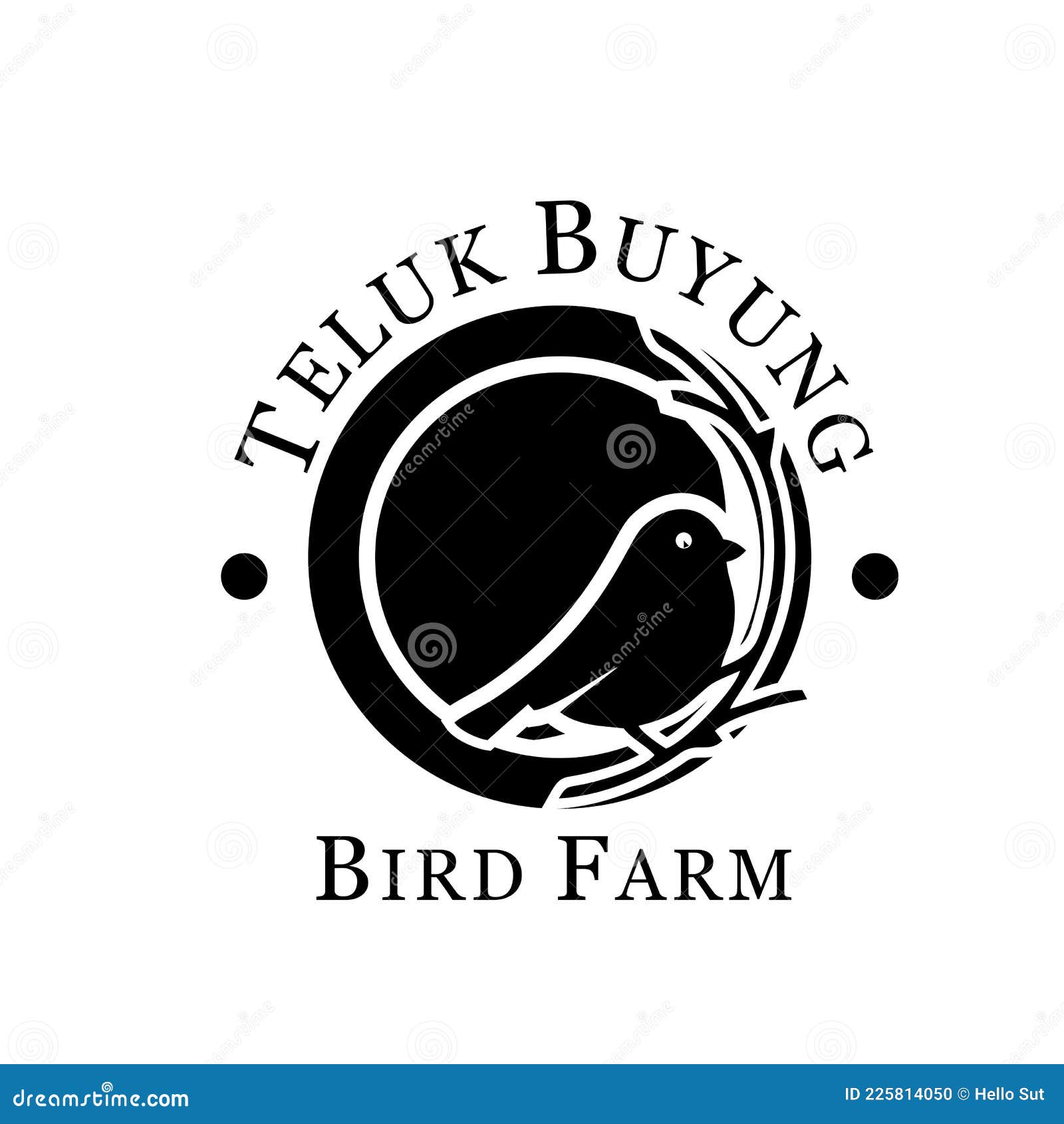 Bird breeder finches logo stock illustration. Illustration of sparrow ...