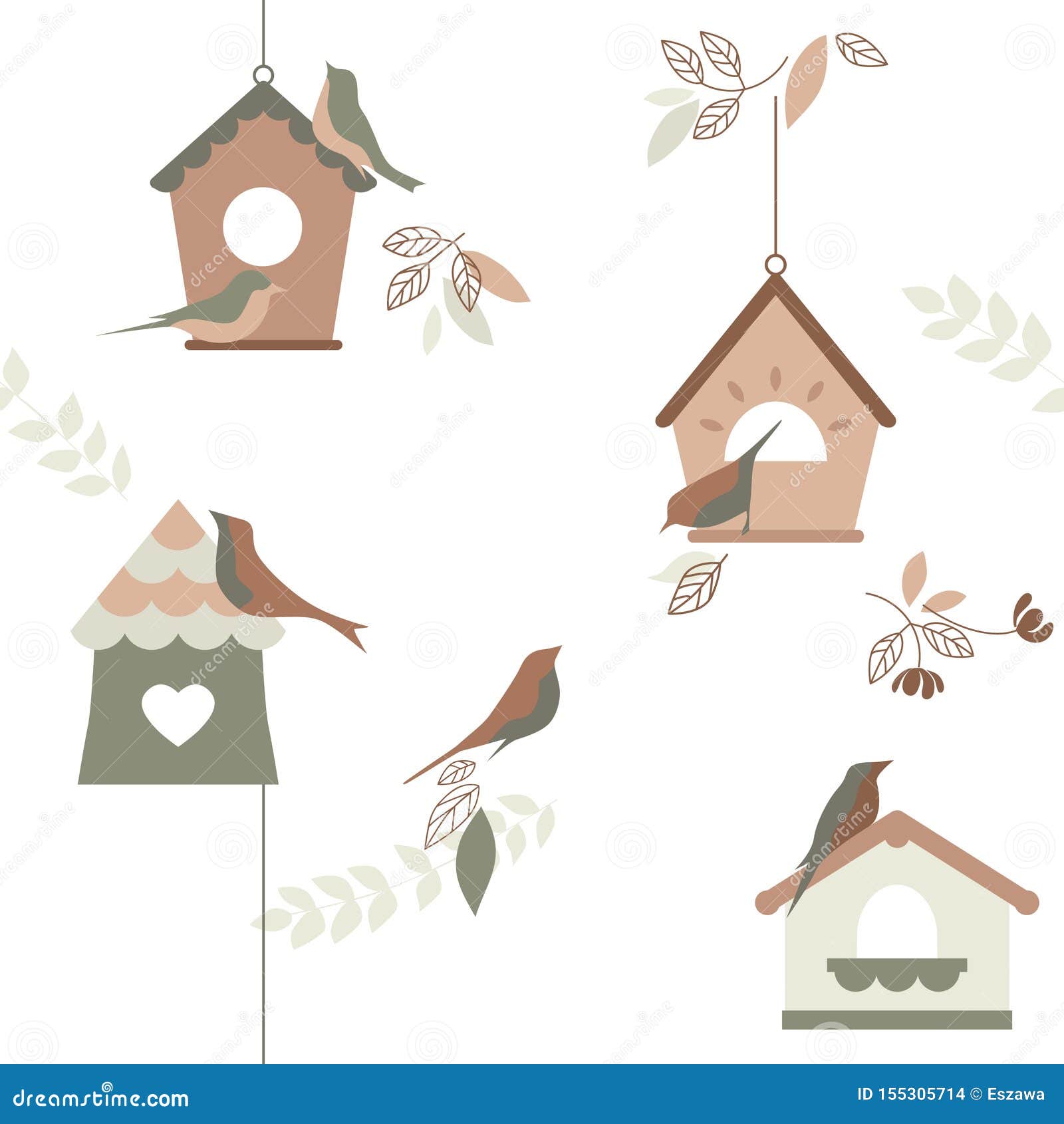 Wallpaper With Repeating Pattern Cartoon Vector | CartoonDealer.com ...