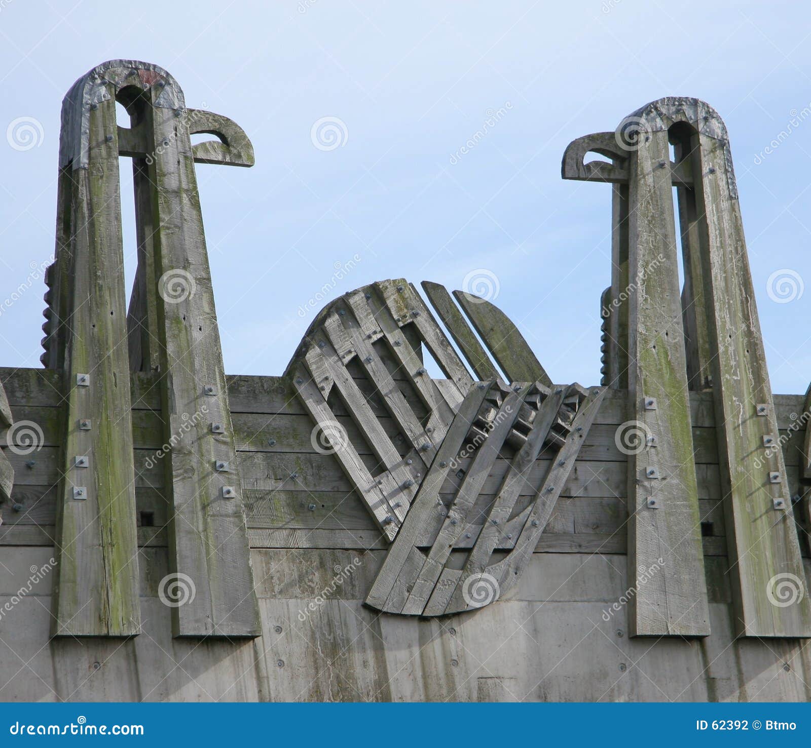Bird Bridge stock photo. Image of zealand, eagles, summer - 62392