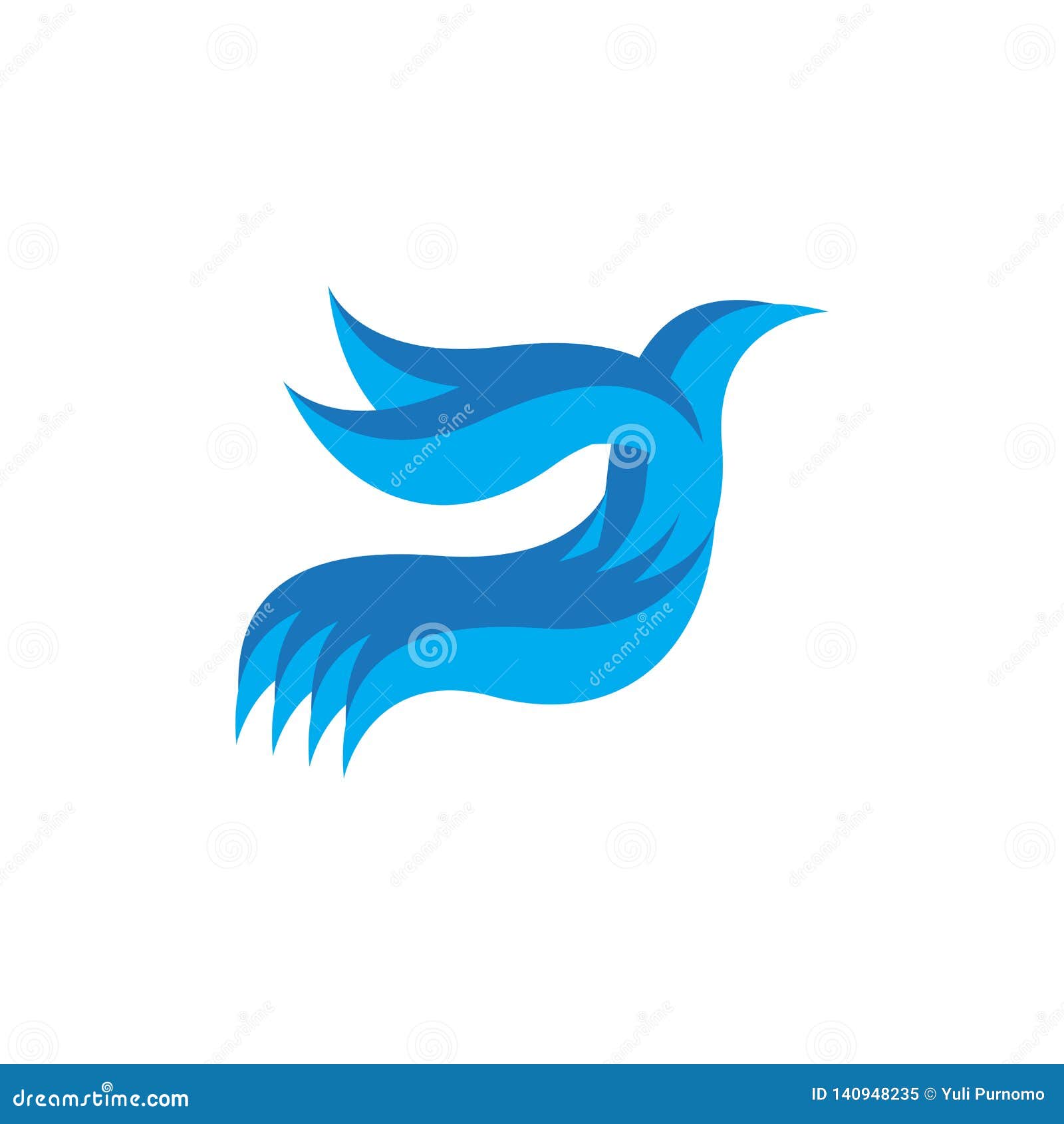 Bird business company logo stock illustration. Illustration of element ...