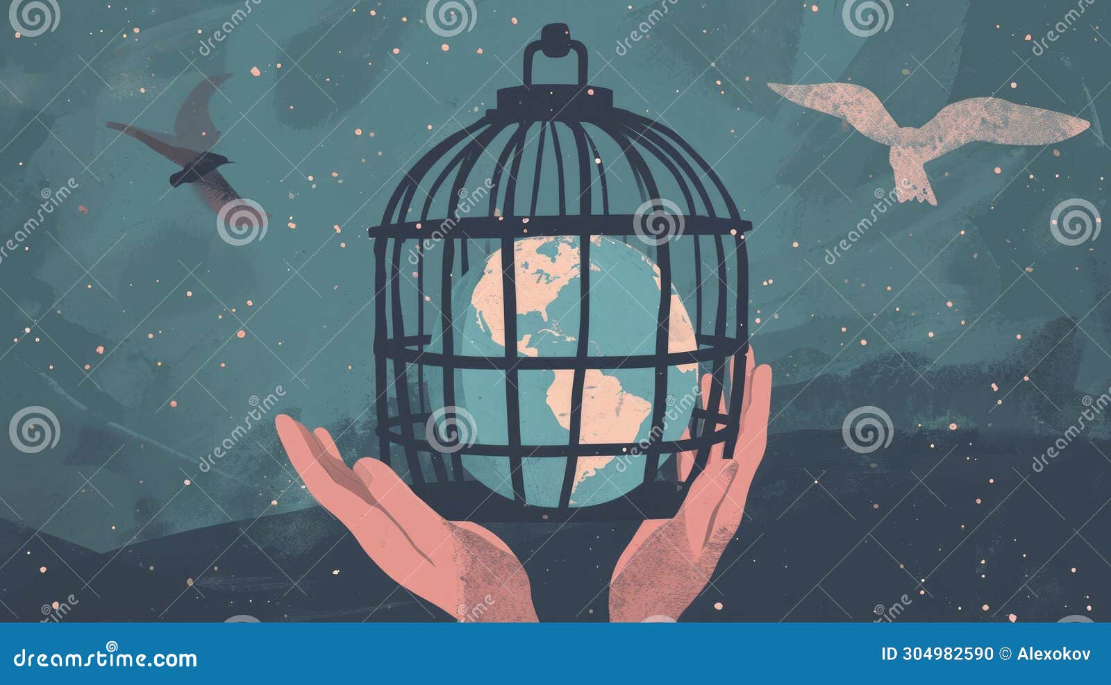 X-Ray Rib Cage And Hands Skeleton Human Body Bones Adult People ...