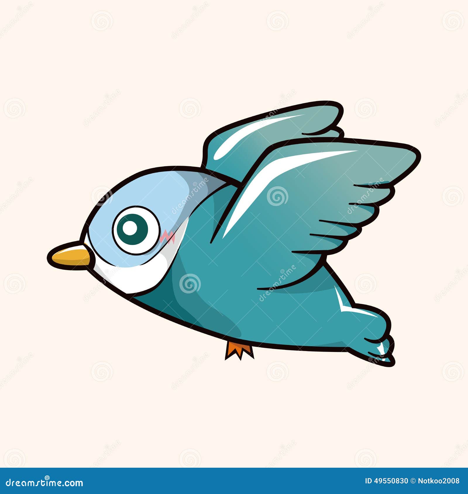 Bird Cartoon Theme Elements Vector,eps Stock Vector - Illustration of ...