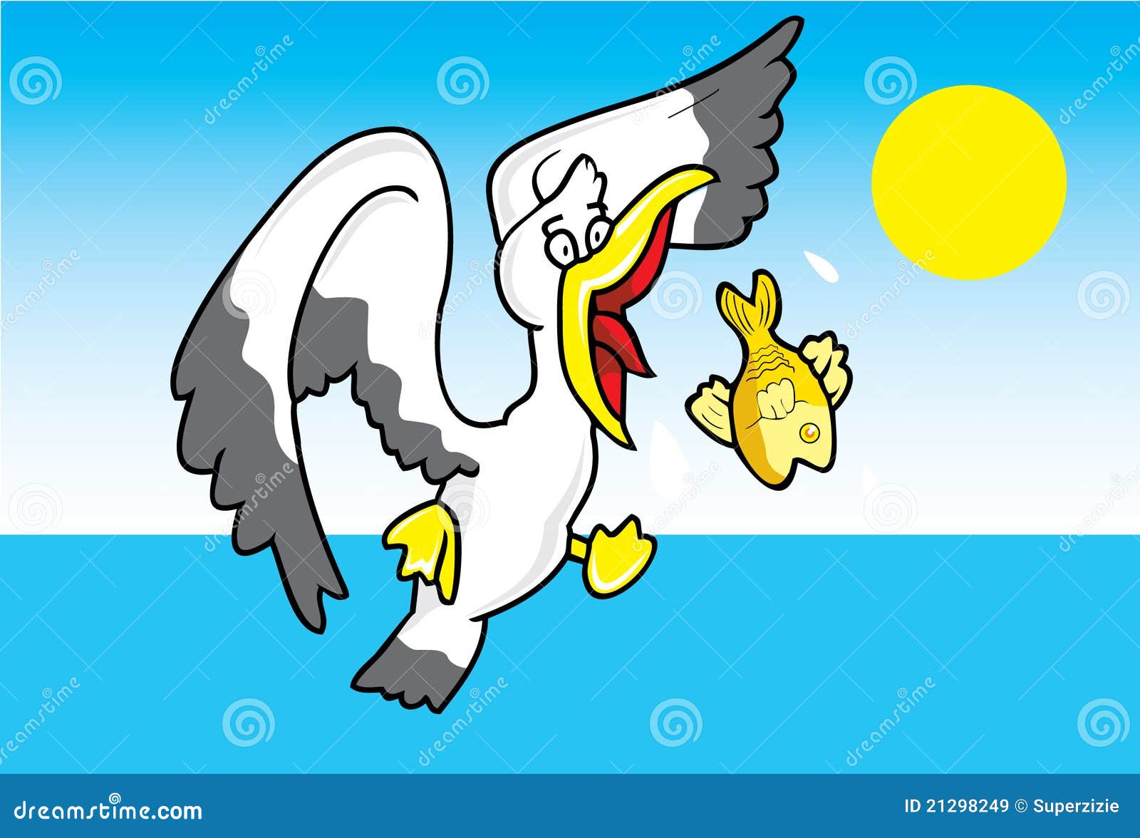 Fish And Birds Clipart