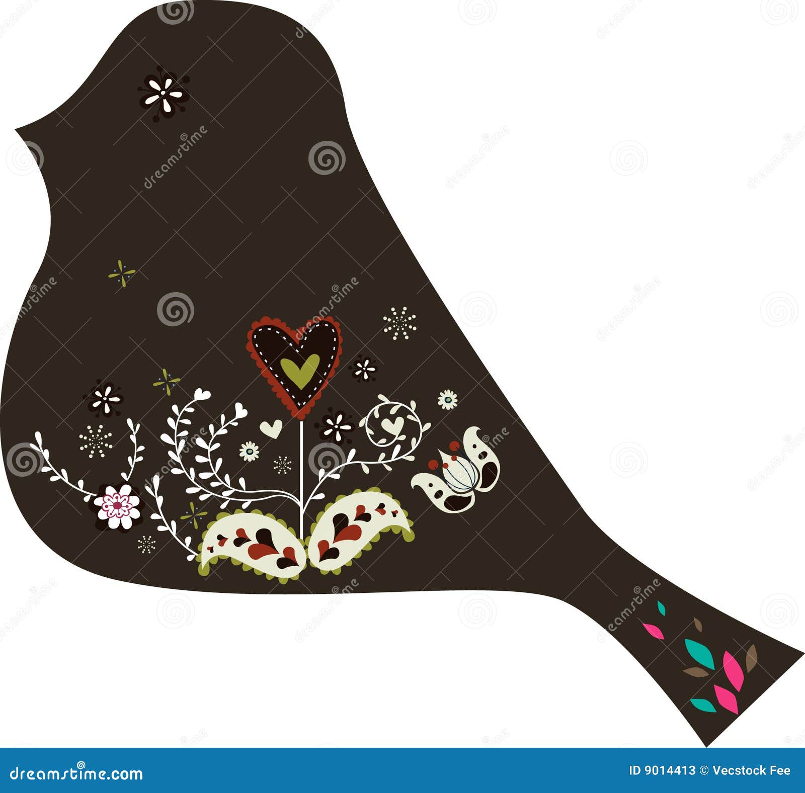 Bird design stock illustration. Illustration of animal - 9014413