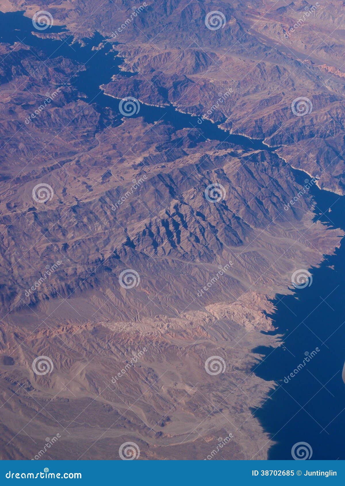 Bird Eye View of Earth and River Stock Image - Image of misty, foggy ...