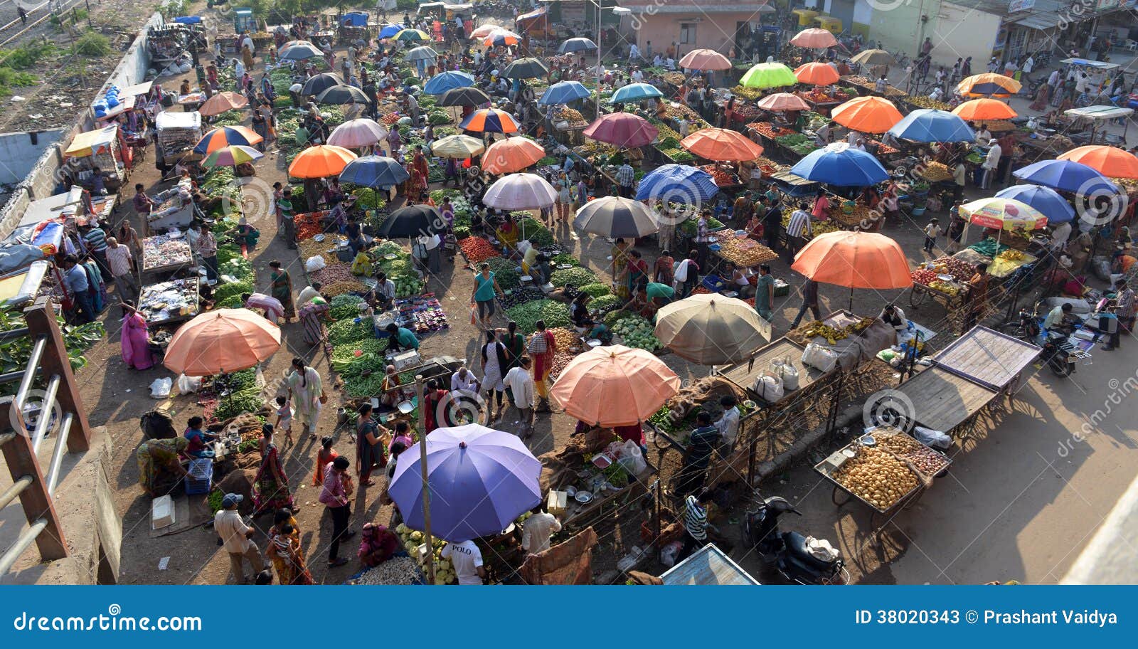 Bird Eye View of Vegetable Market Editorial Stock Photo - Image of ...