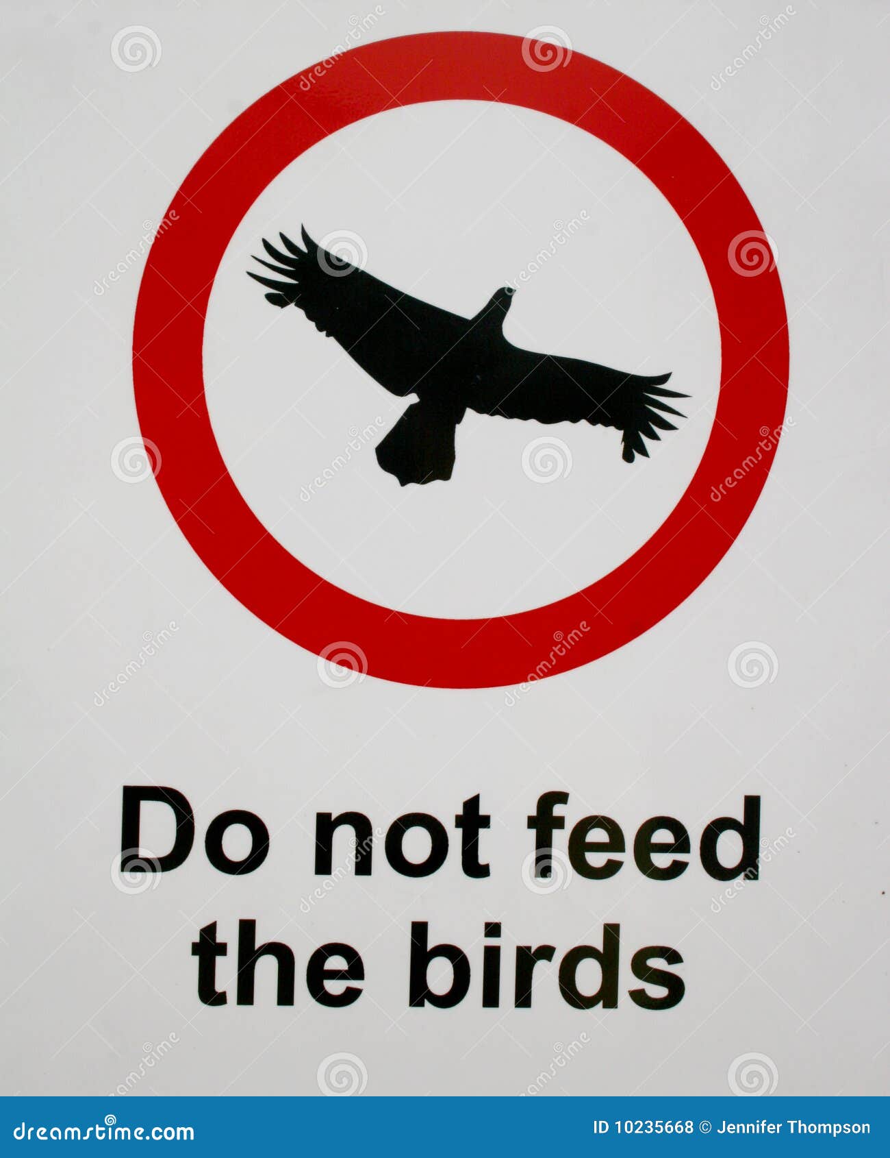 Bird feeding sign stock photo. Image of circle, sign - 10235668