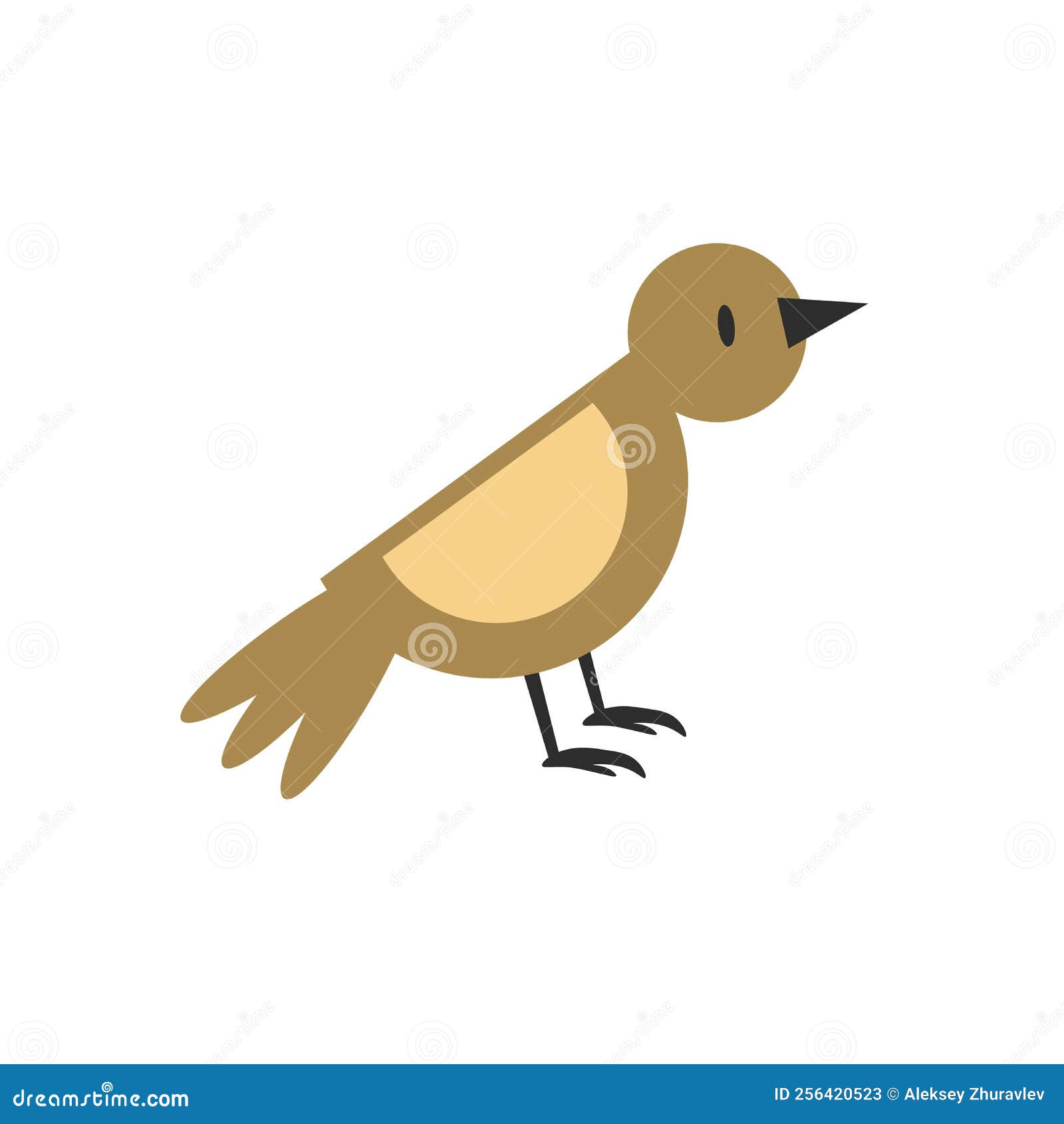Bird Flat Style for Your Design , Icon, Avatar, Character . EPS Stock ...