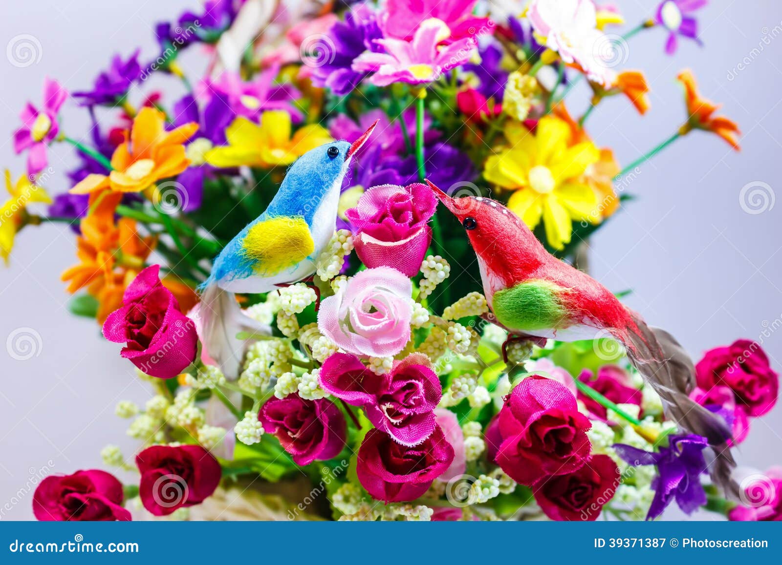 Bird and flower stock image. Image of male, blossom, beauty - 39371387