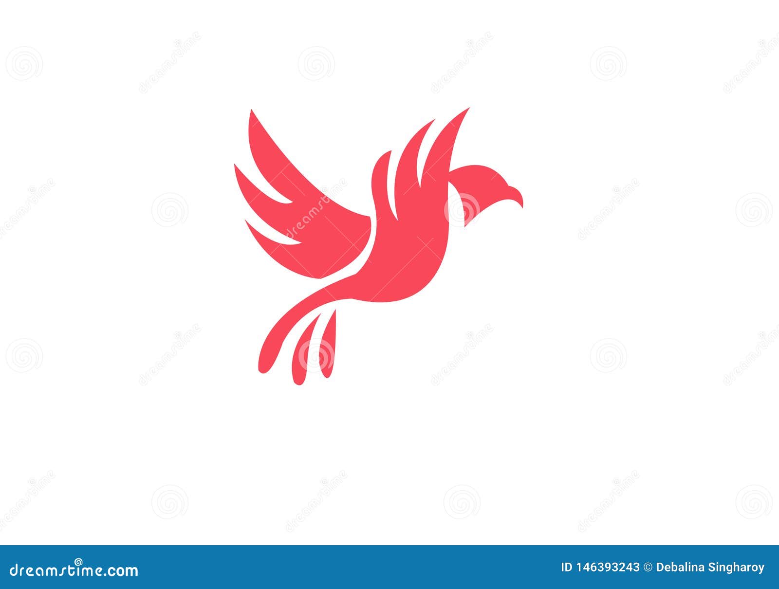 Bird Fly Creative Logo Modern Simple Vector Editable Template Luxury ...
