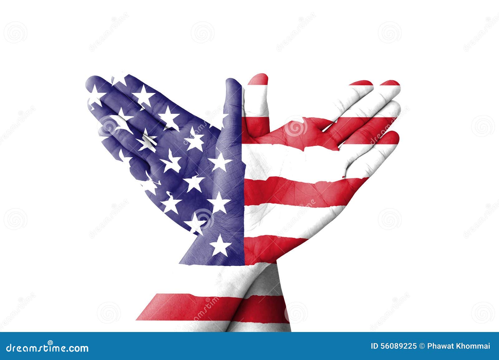 Bird Hand Signal USA stock image. Image of isolated, background - 56089225