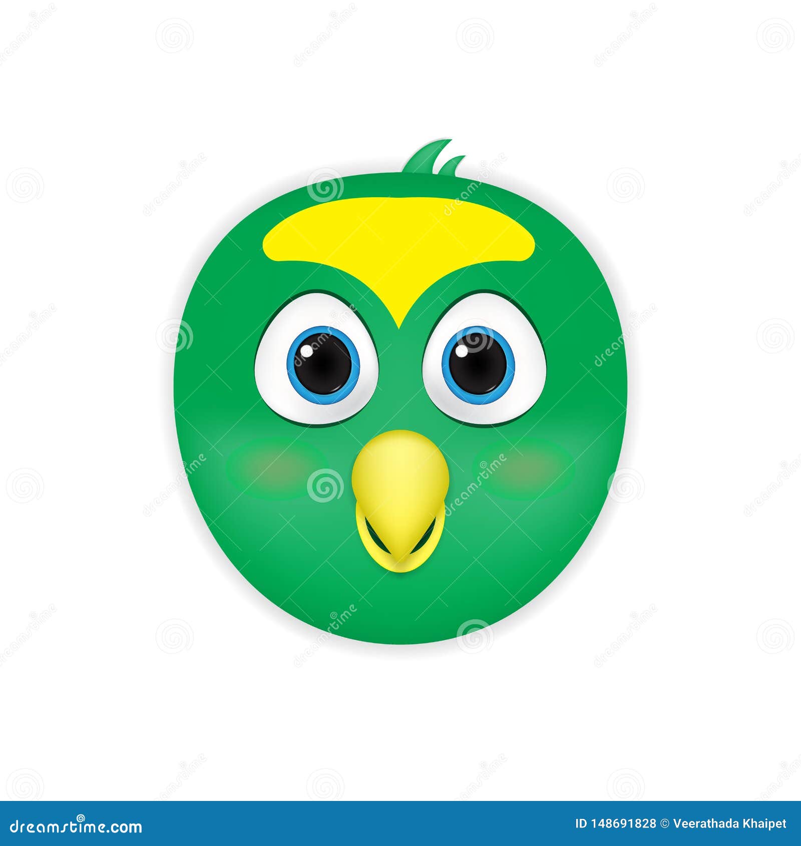 Bird Face Clipart