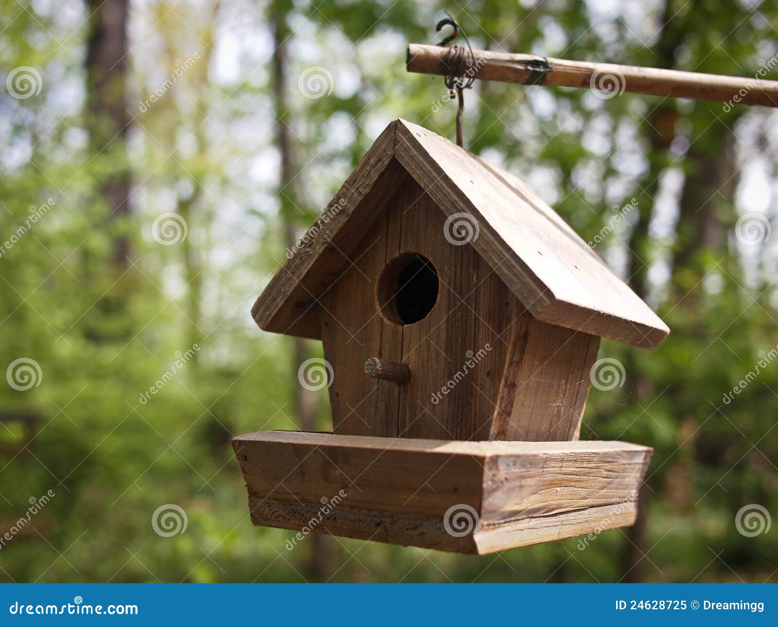 Bird home stock image. Image of domestic, shelter, tree - 24628725