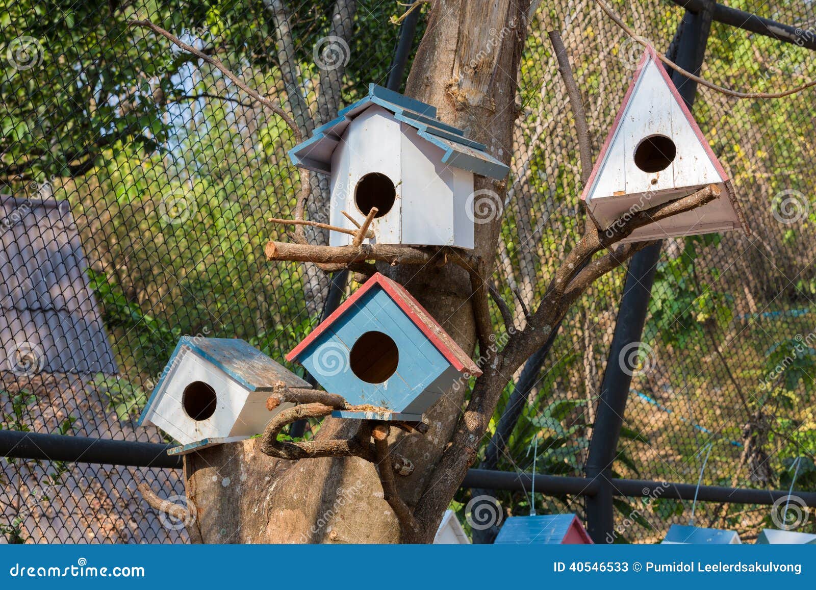 Bird house stock image. Image of habitat, crafts, cute - 40546533