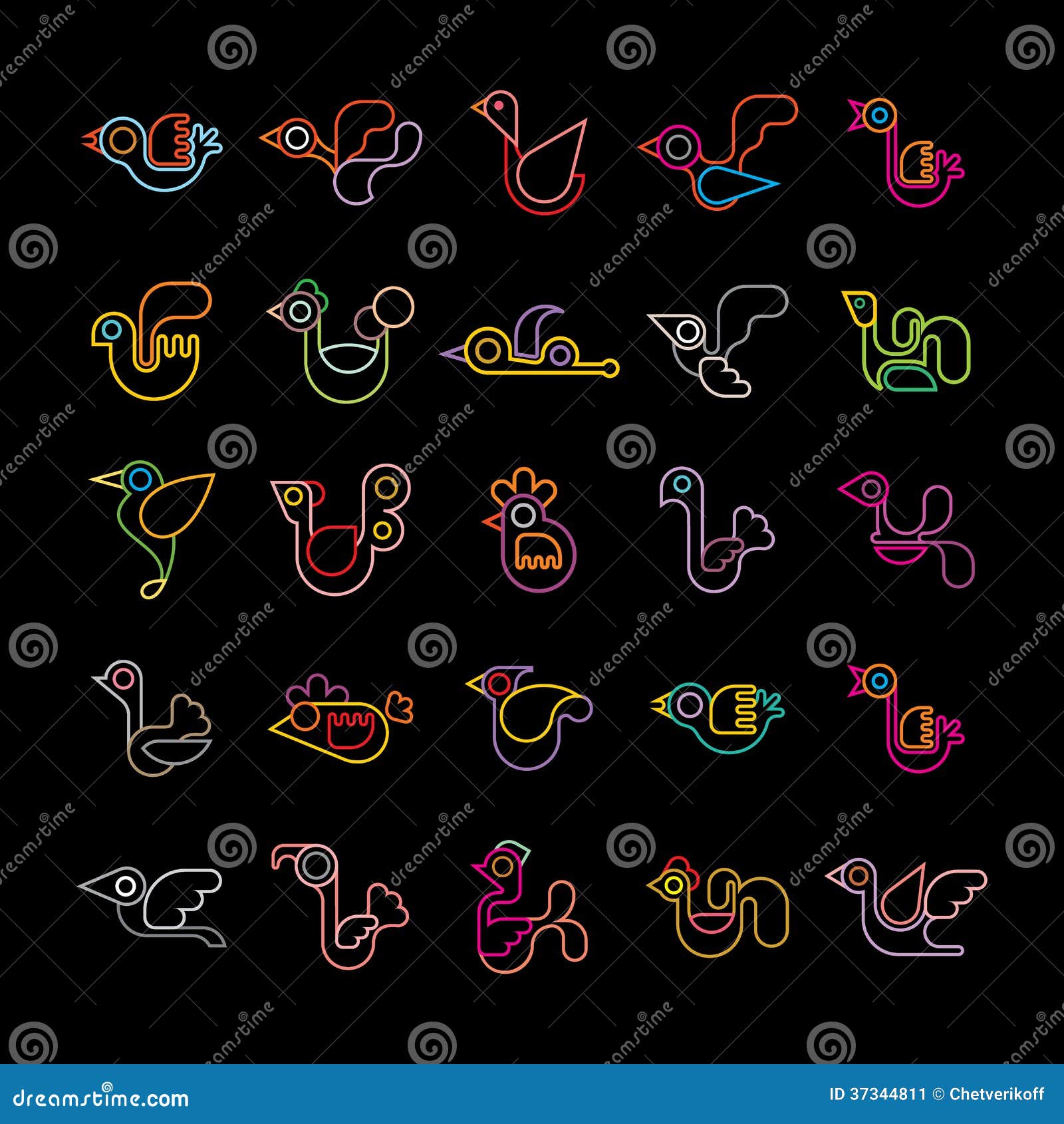 Neon Ostrich Stock Illustrations – 23 Neon Ostrich Stock Illustrations ...