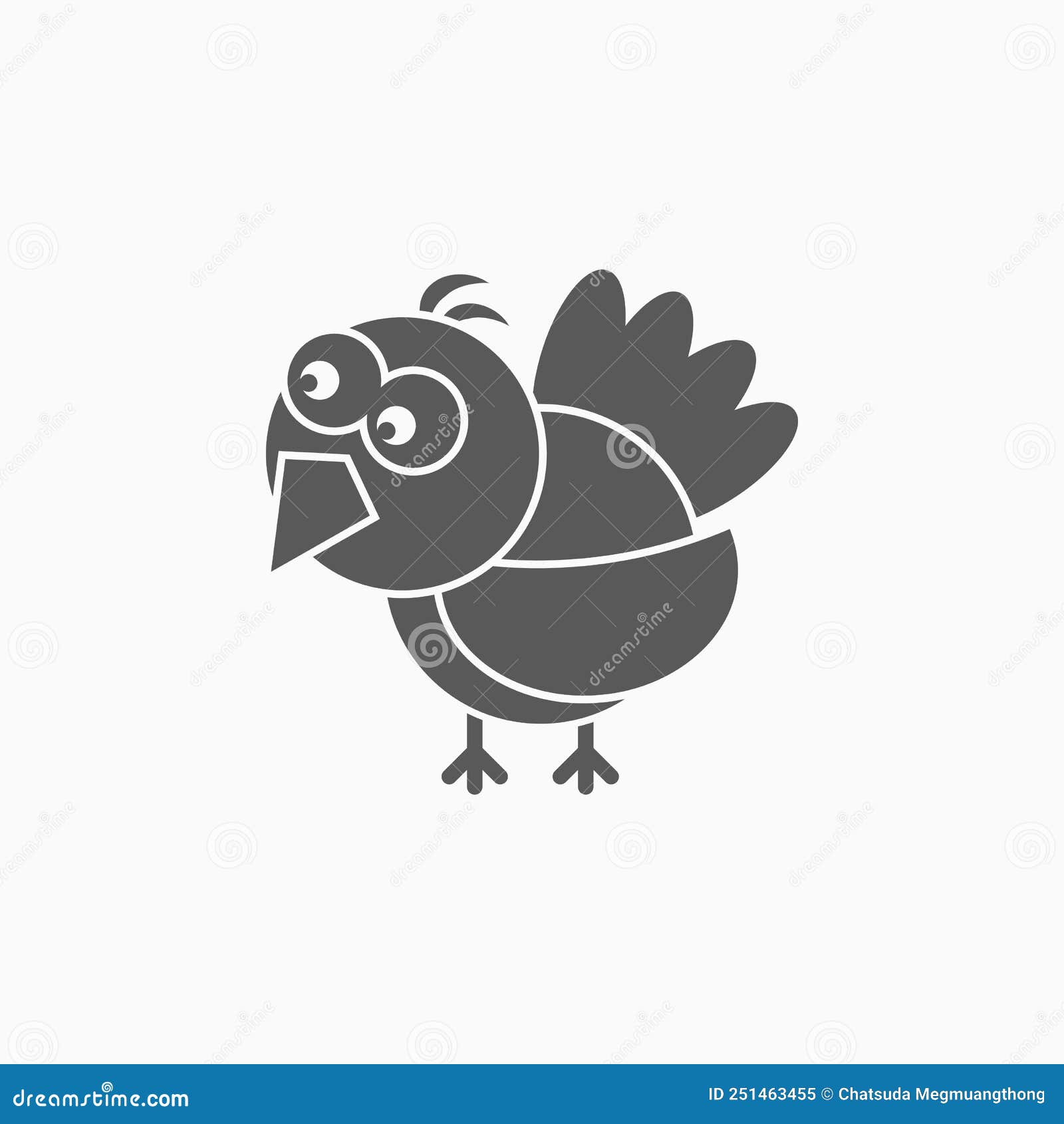 Bird Icon, Bird Vector, Animal, Fly Stock Vector - Illustration of ...