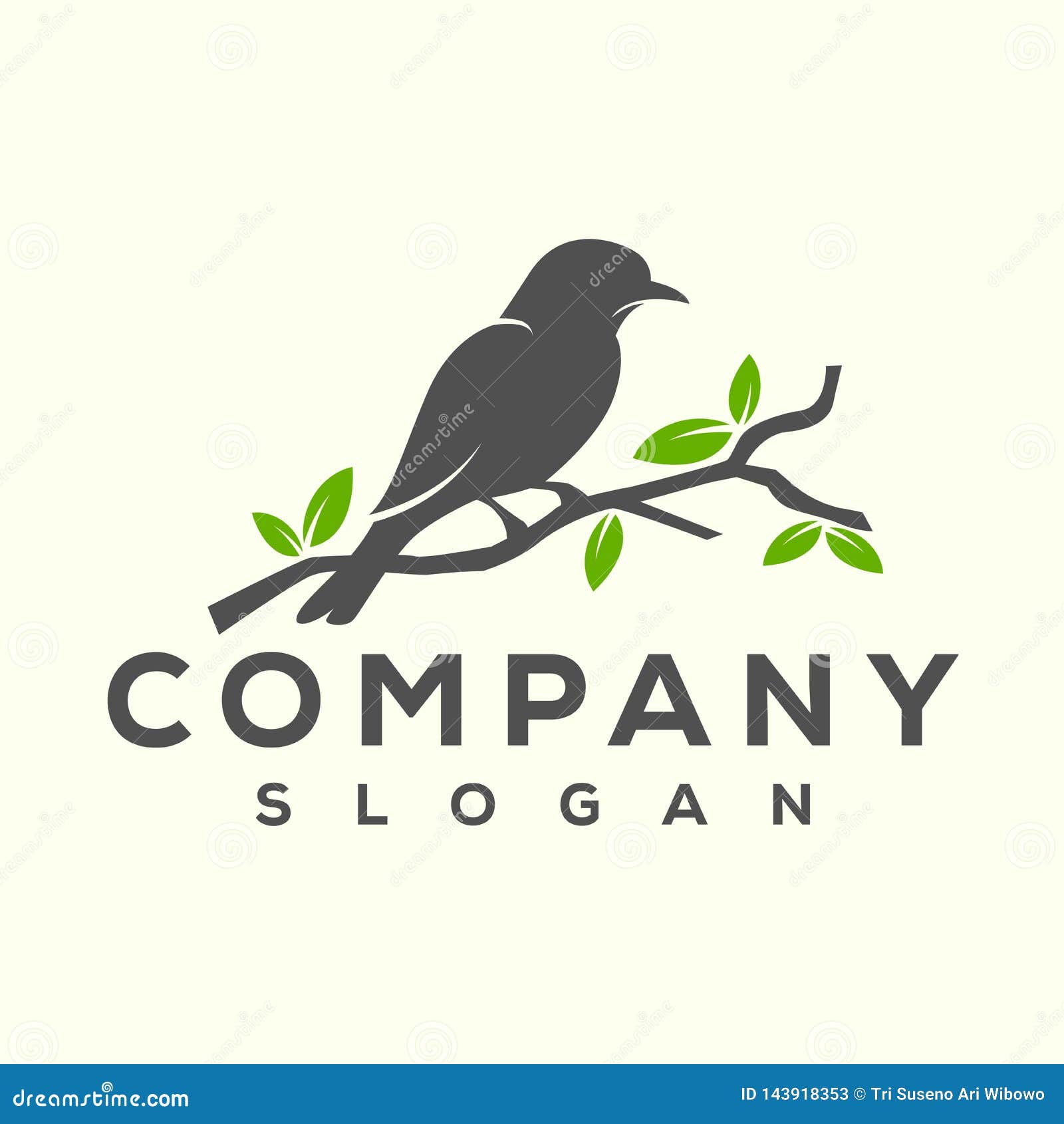 Bird Logo Design Ready To Use for Your Company Stock Illustration ...