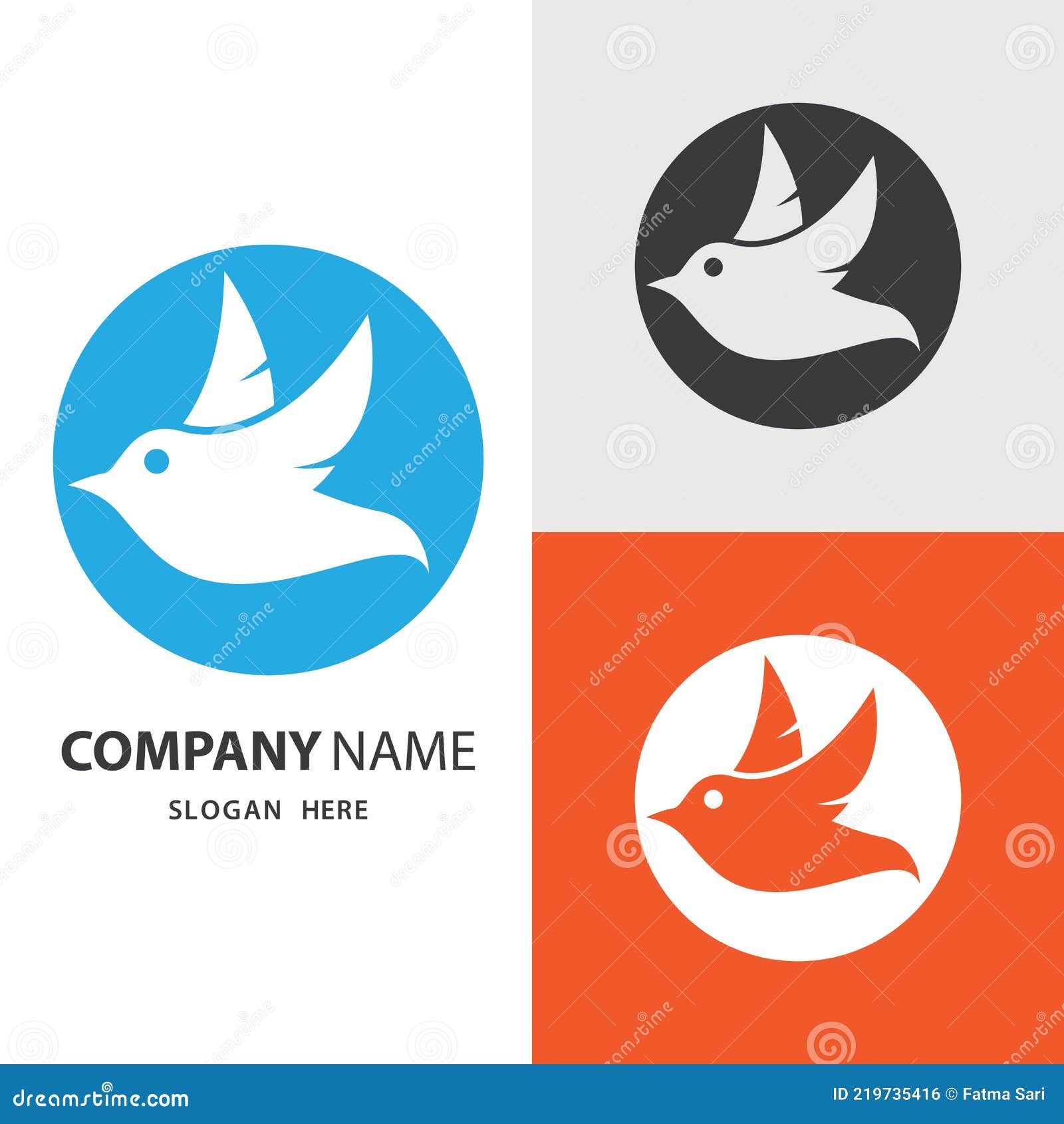 Bird logo images stock vector. Illustration of white - 219735416