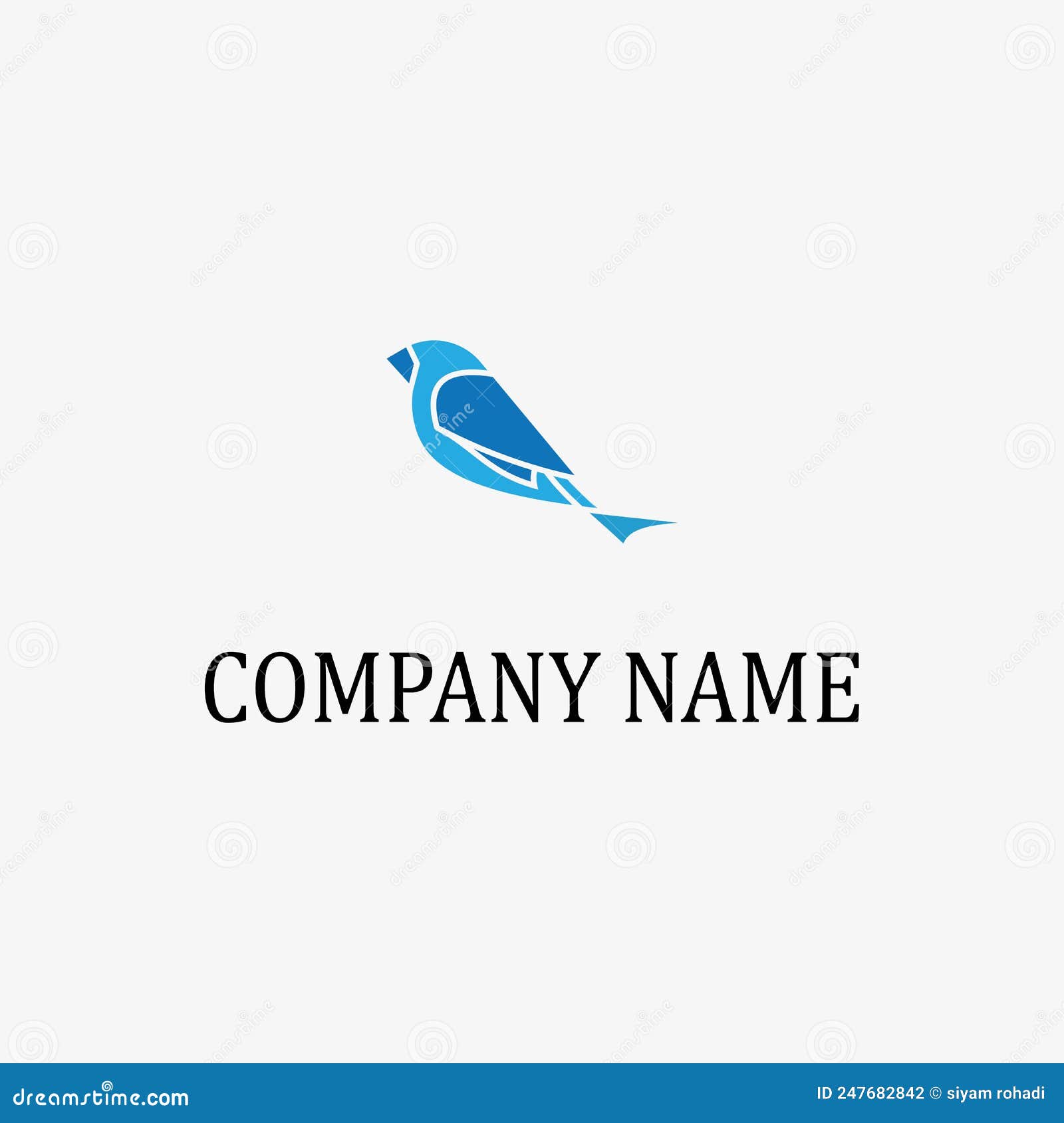 Bird Logo Vector Illustrations Design Icon Logo Stock Vector ...