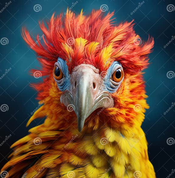 A Bird Looking into the Camera, Stock Photo - Image of horizontal ...