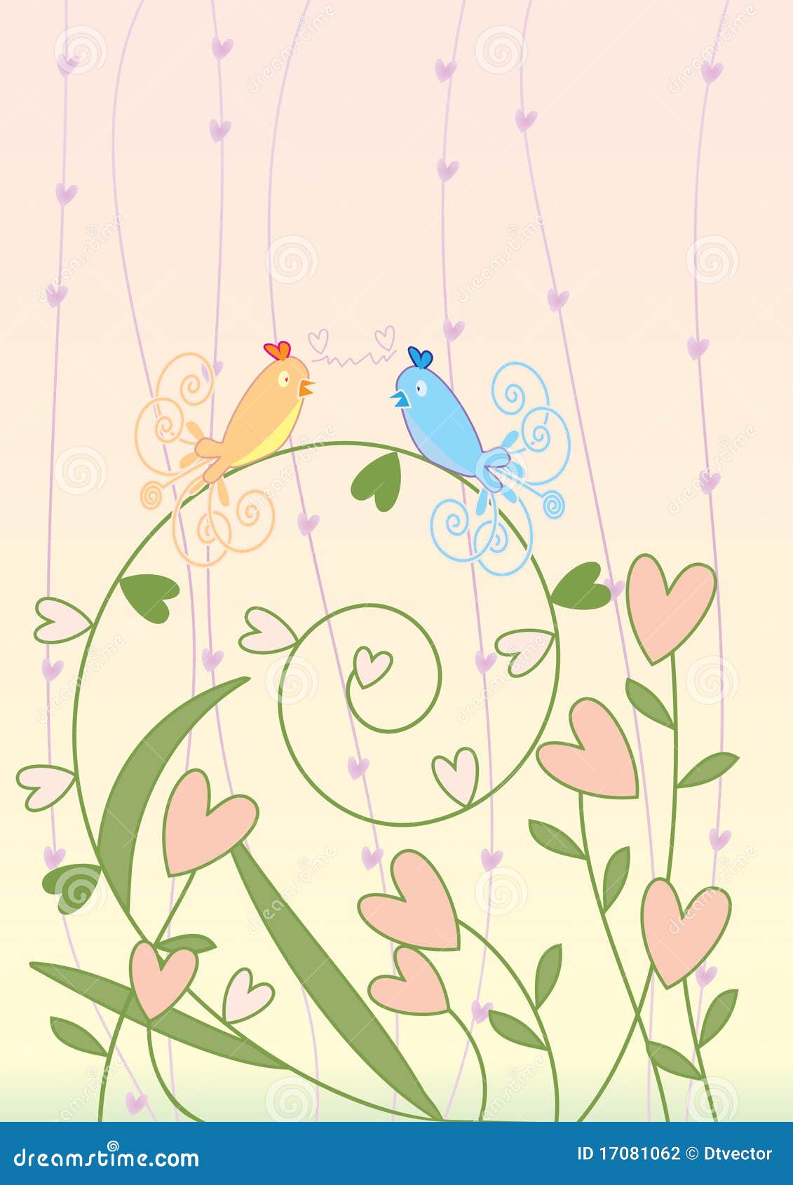 Bird Meet_eps stock vector. Illustration of graphics - 17081062