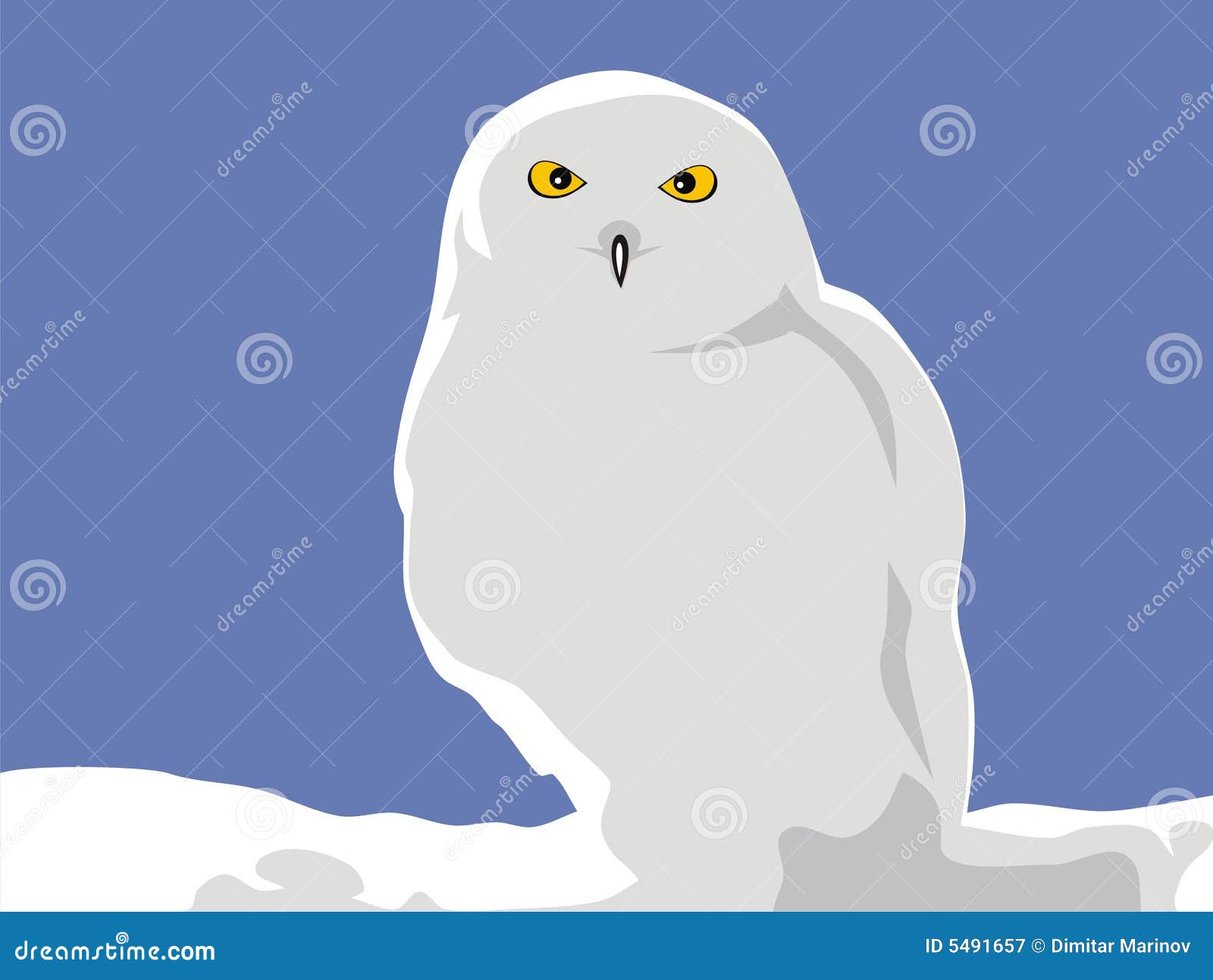 The bird of Minerva stock vector. Illustration of night - 5491657
