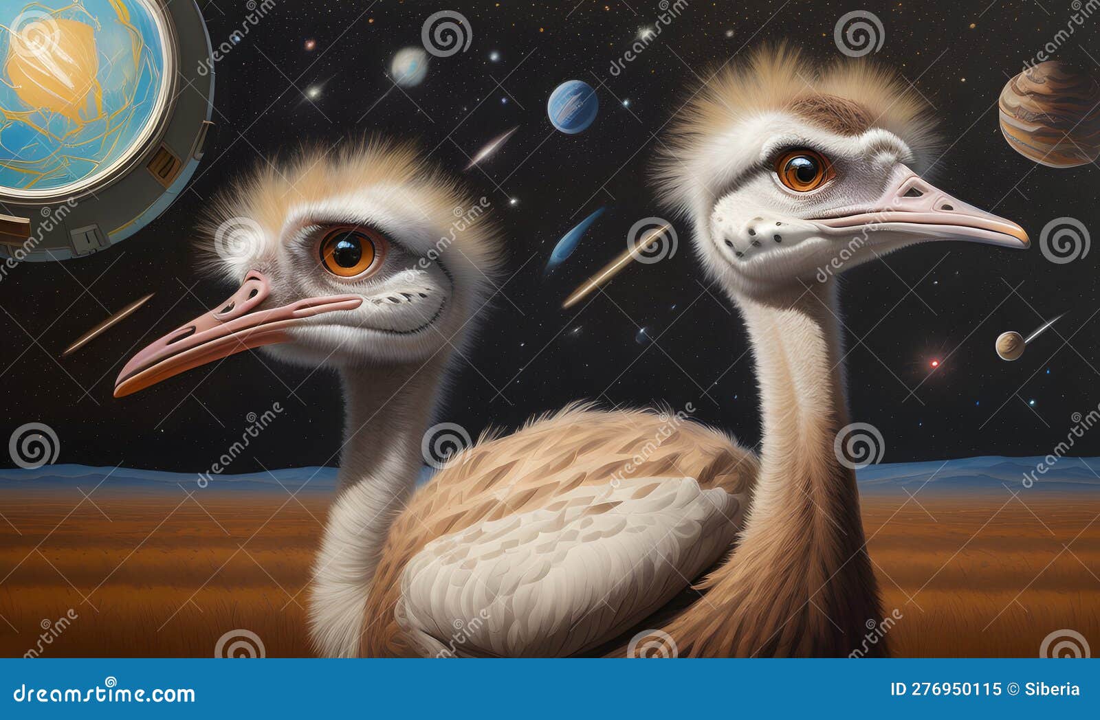 The Bird is Not an Ordinary Alien Species Created with the Help of ...