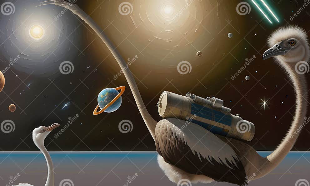 The Bird is Not an Ordinary Alien Species Created with the Help of ...