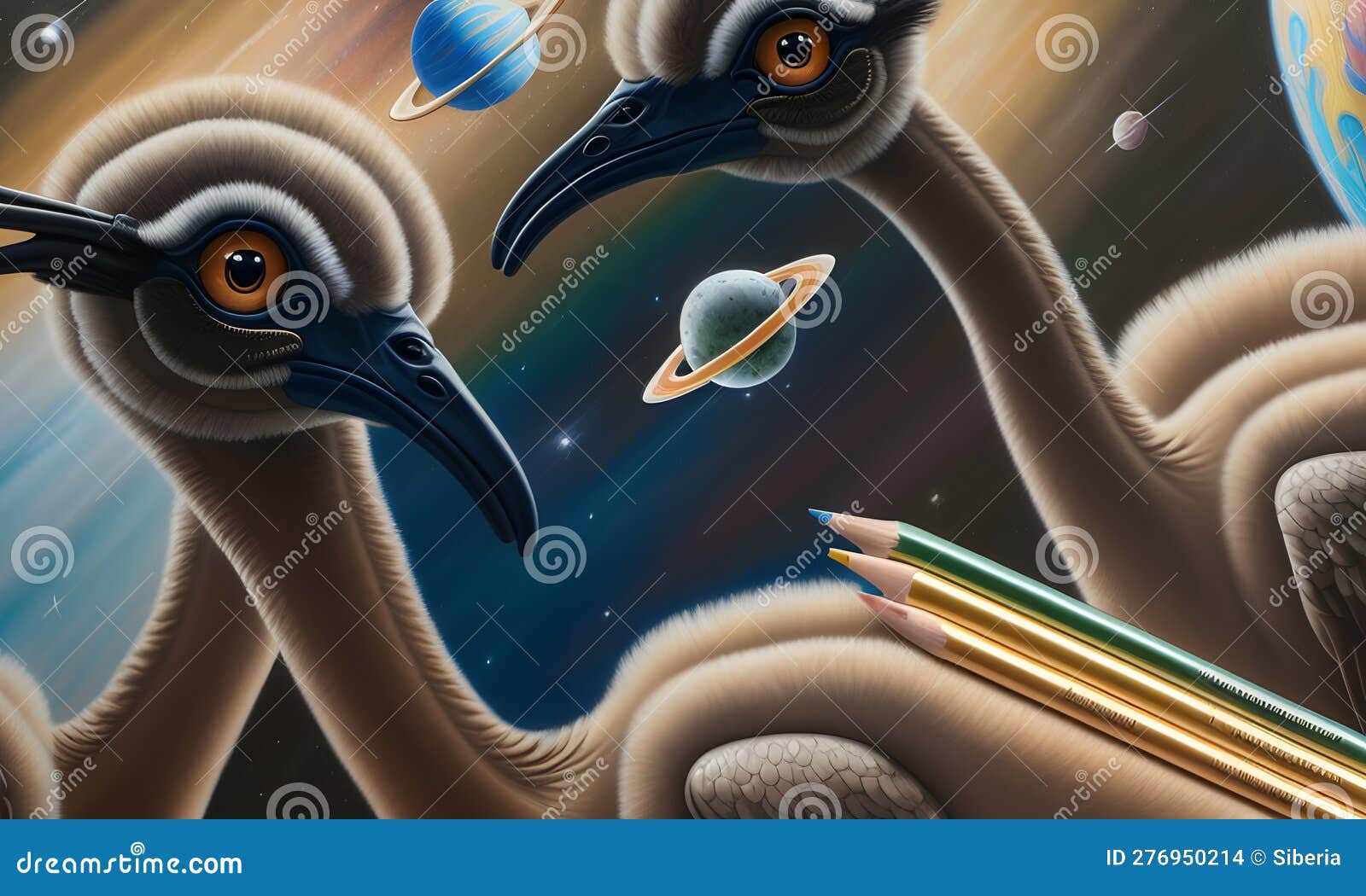 The Bird is Not an Ordinary Alien Species Created with the Help of ...