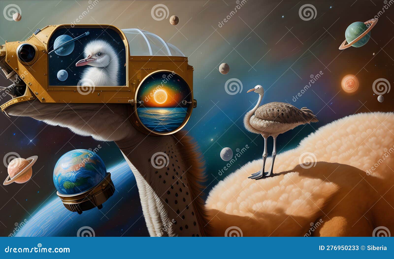 The Bird is Not an Ordinary Alien Species Created with the Help of ...