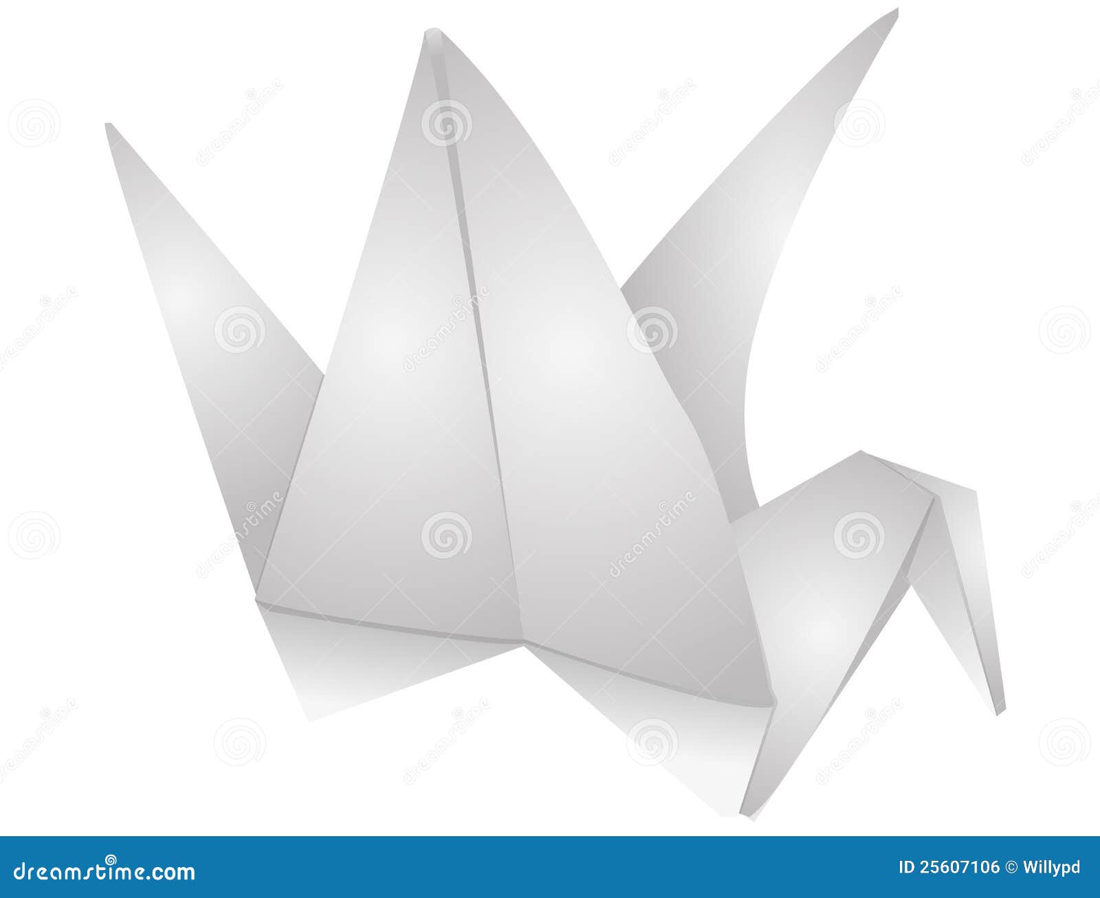 Bird Origami. Vector Illustration | CartoonDealer.com #90791432