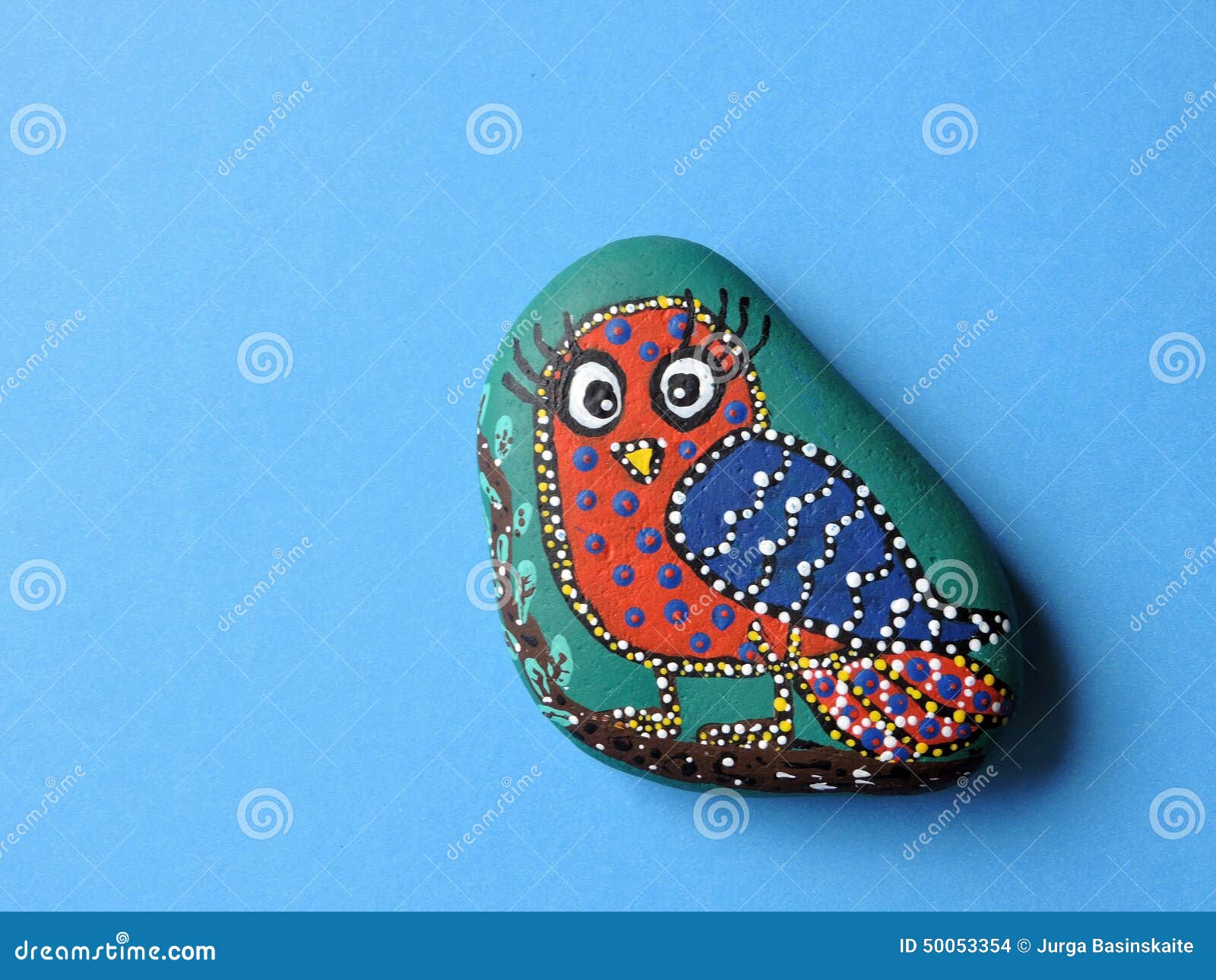 Bird Painted On Tombstone. Muslim Grave In An Islamic Cemetery ...