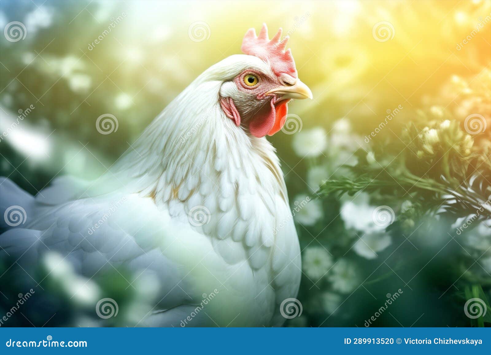 Bird Pasture Animal Chickens Hen Poultry Stock Photo - Image of brown ...