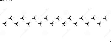 Bird paw prints vector stock illustration. Illustration of animal ...