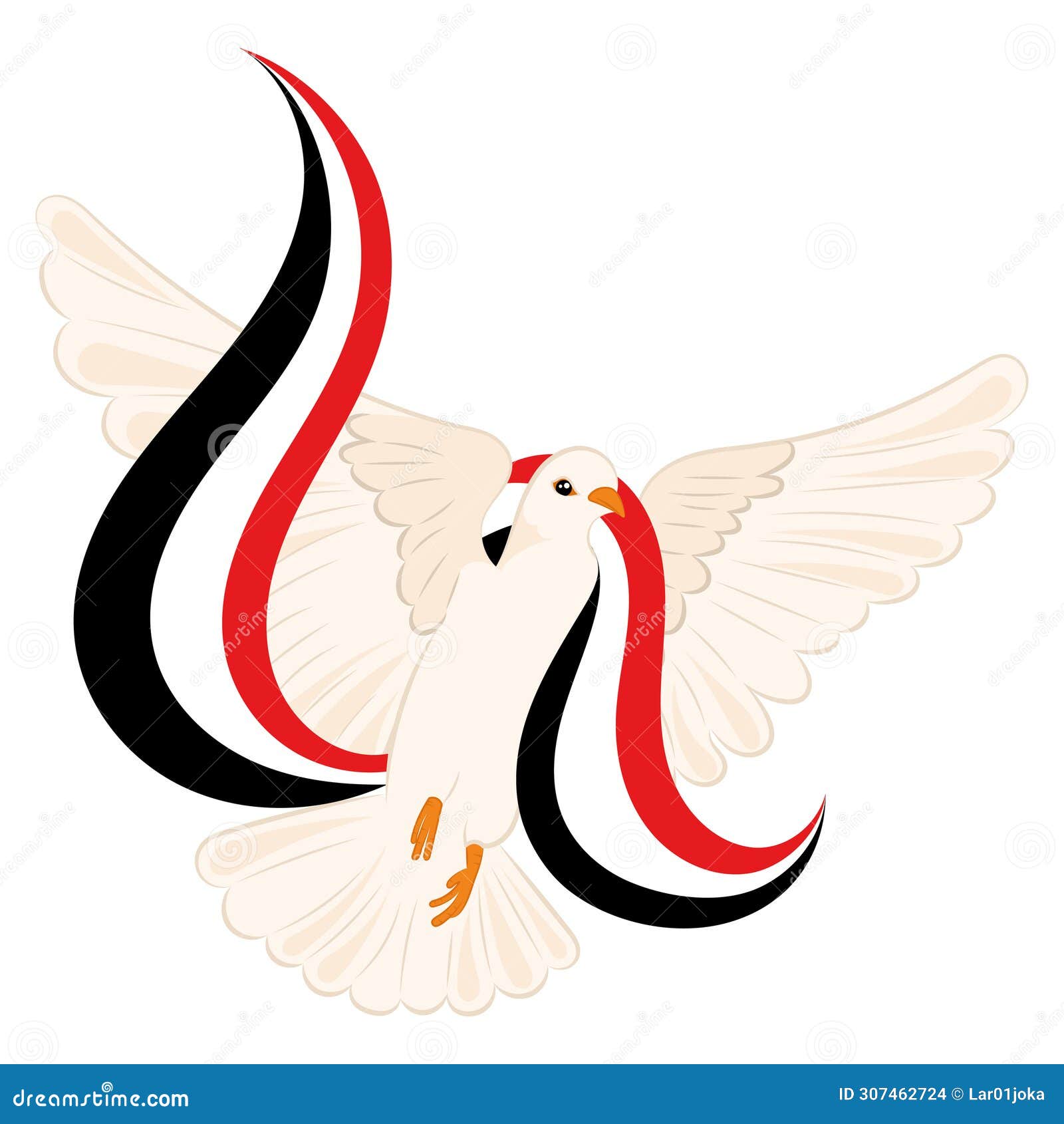 Egypt Pigeon Tower Vector Design Illustration | CartoonDealer.com ...