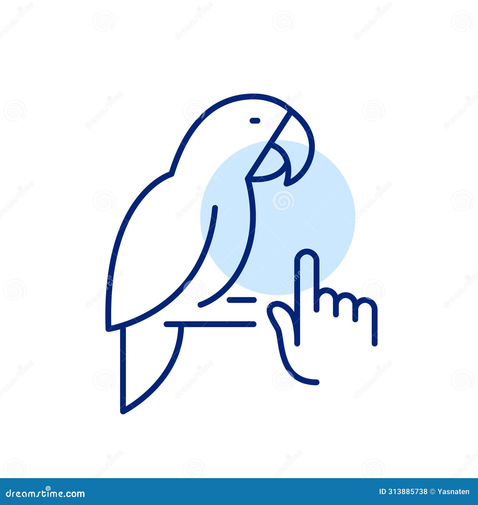 Bird Tapping On A Keyboard With Bright Yellow Background Royalty-Free ...