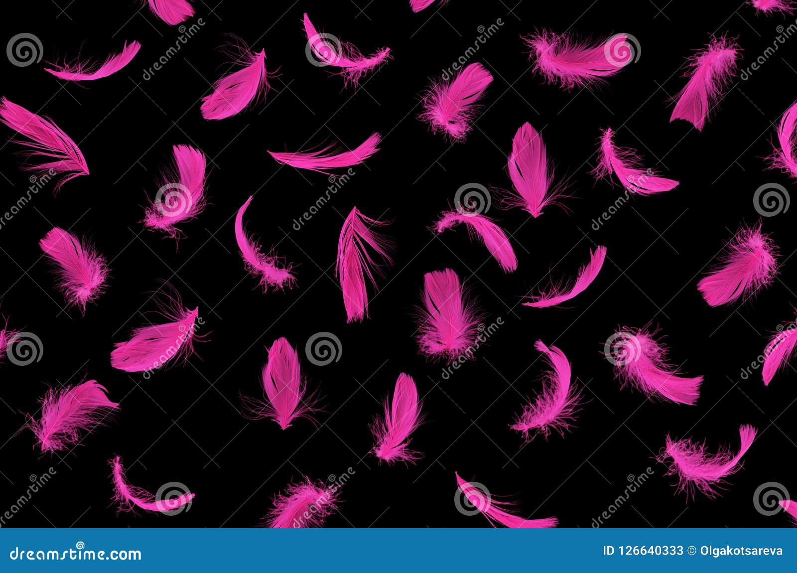 Falling Feathers Wallpaper