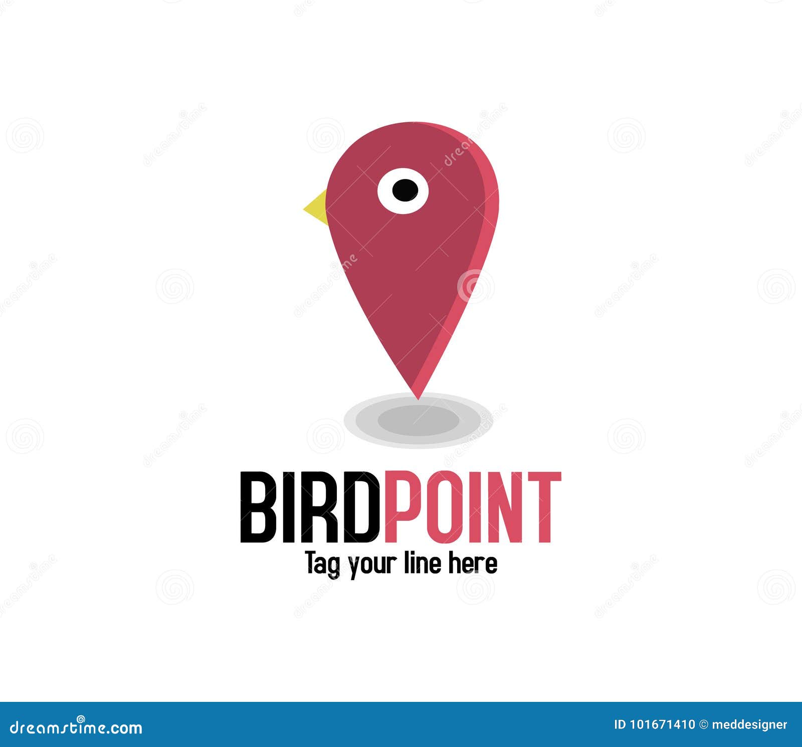 Bird point logo stock vector. Illustration of barber - 101671410