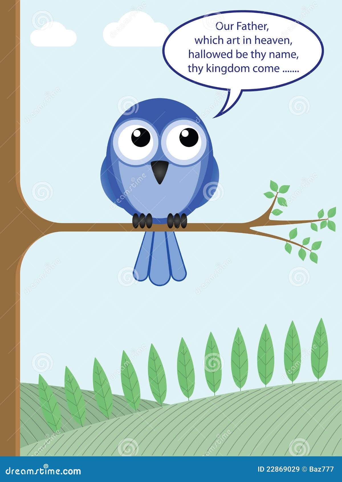 Pray To Be Prey Royalty-Free Stock Photography | CartoonDealer.com ...